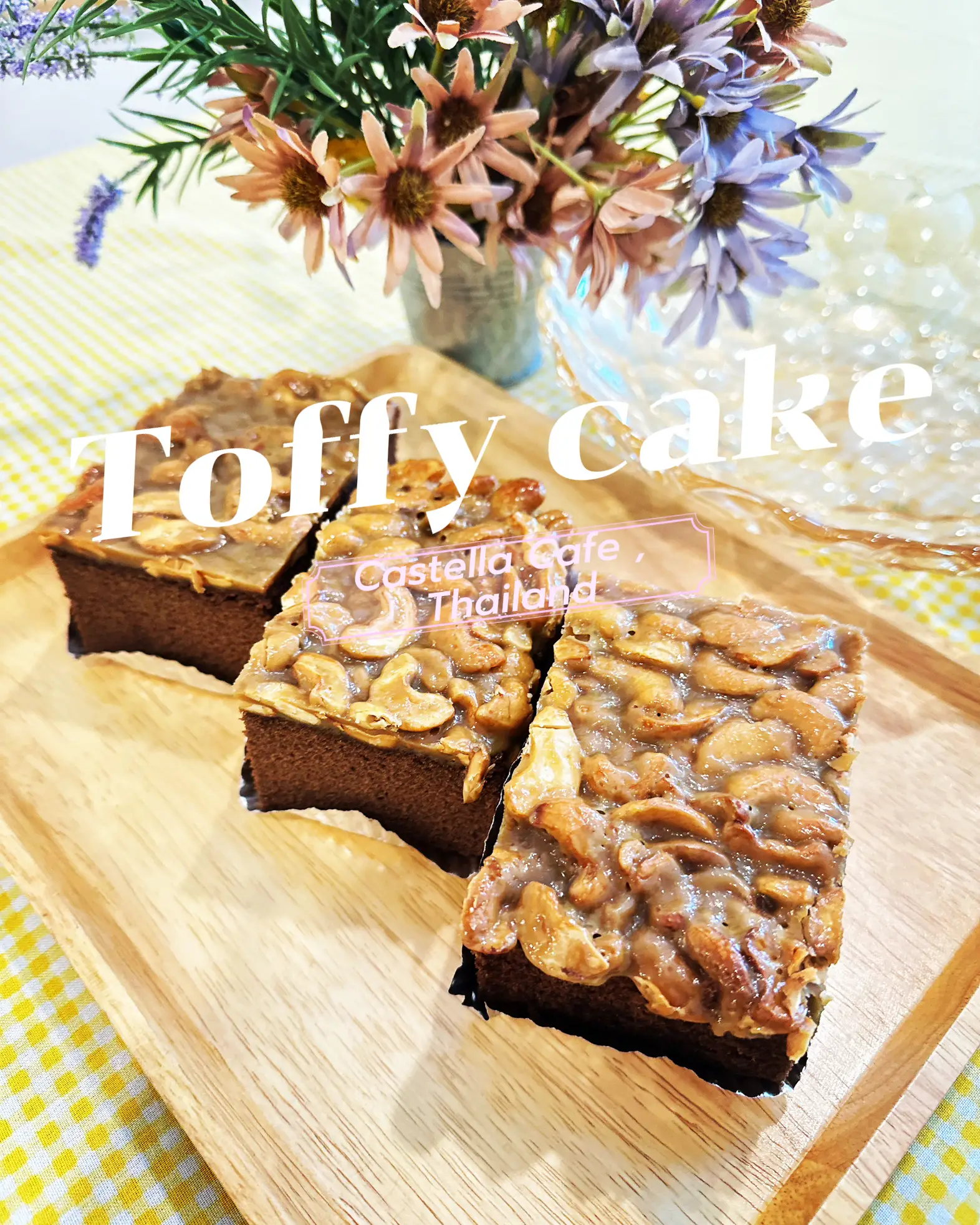 Toffy cake | แกลเลอรีที่โพสต์โดย Castella Cafe | Lemon8