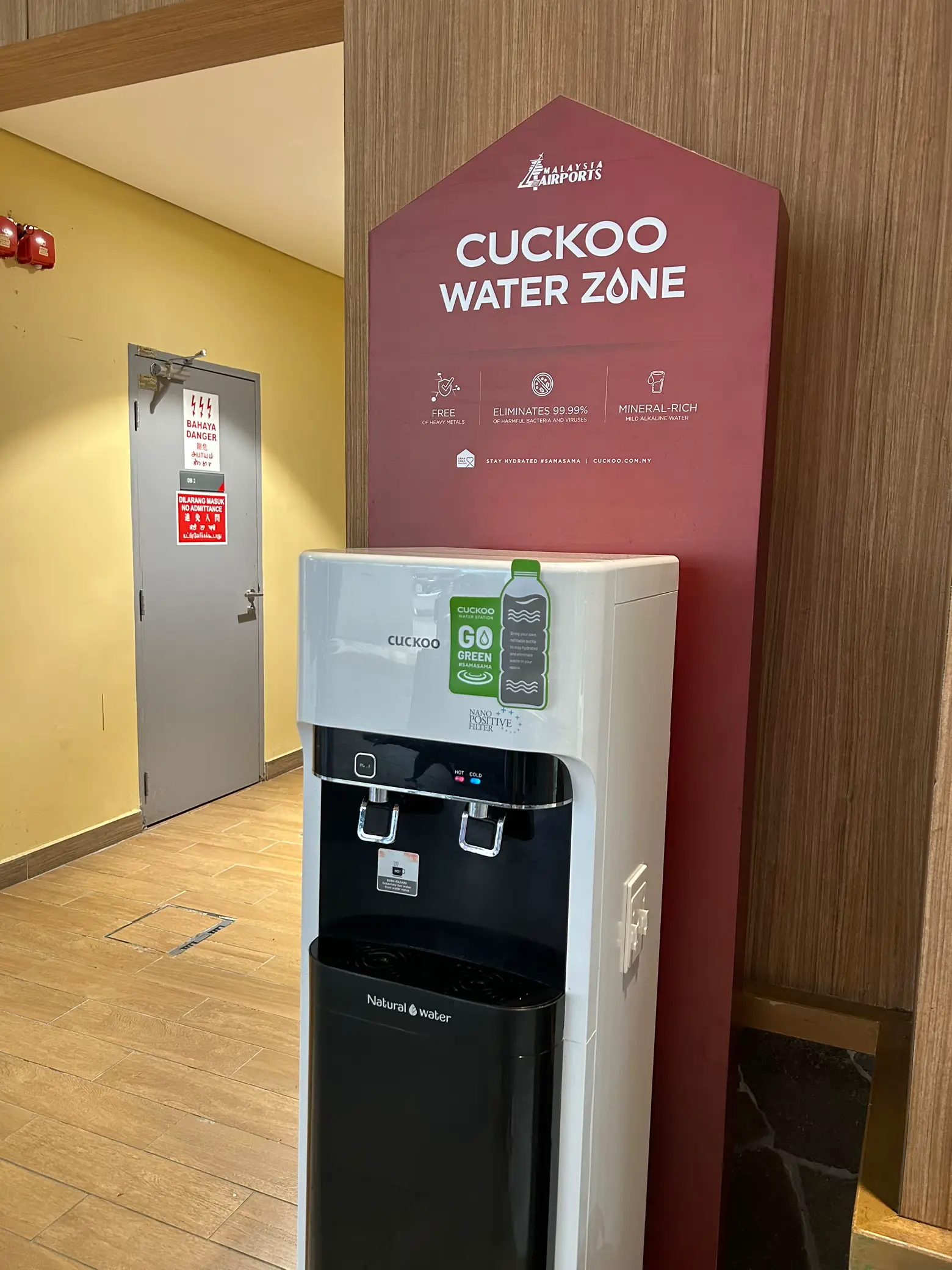 Ada Free Water Refill Station @ Langkawi Airport! | Galeri disiarkan ...