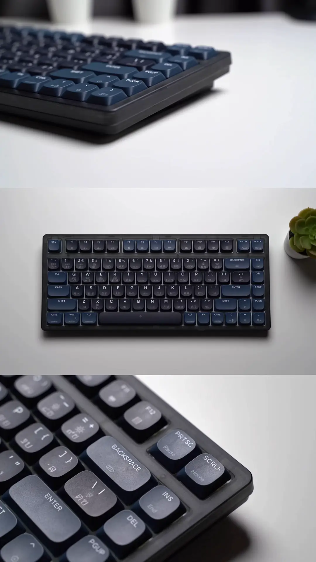 Ajazz AK832 Low profile คีย์บอร์ดสไตล์ Minimal | วิดีโอที่เผยแพร่โดย ...