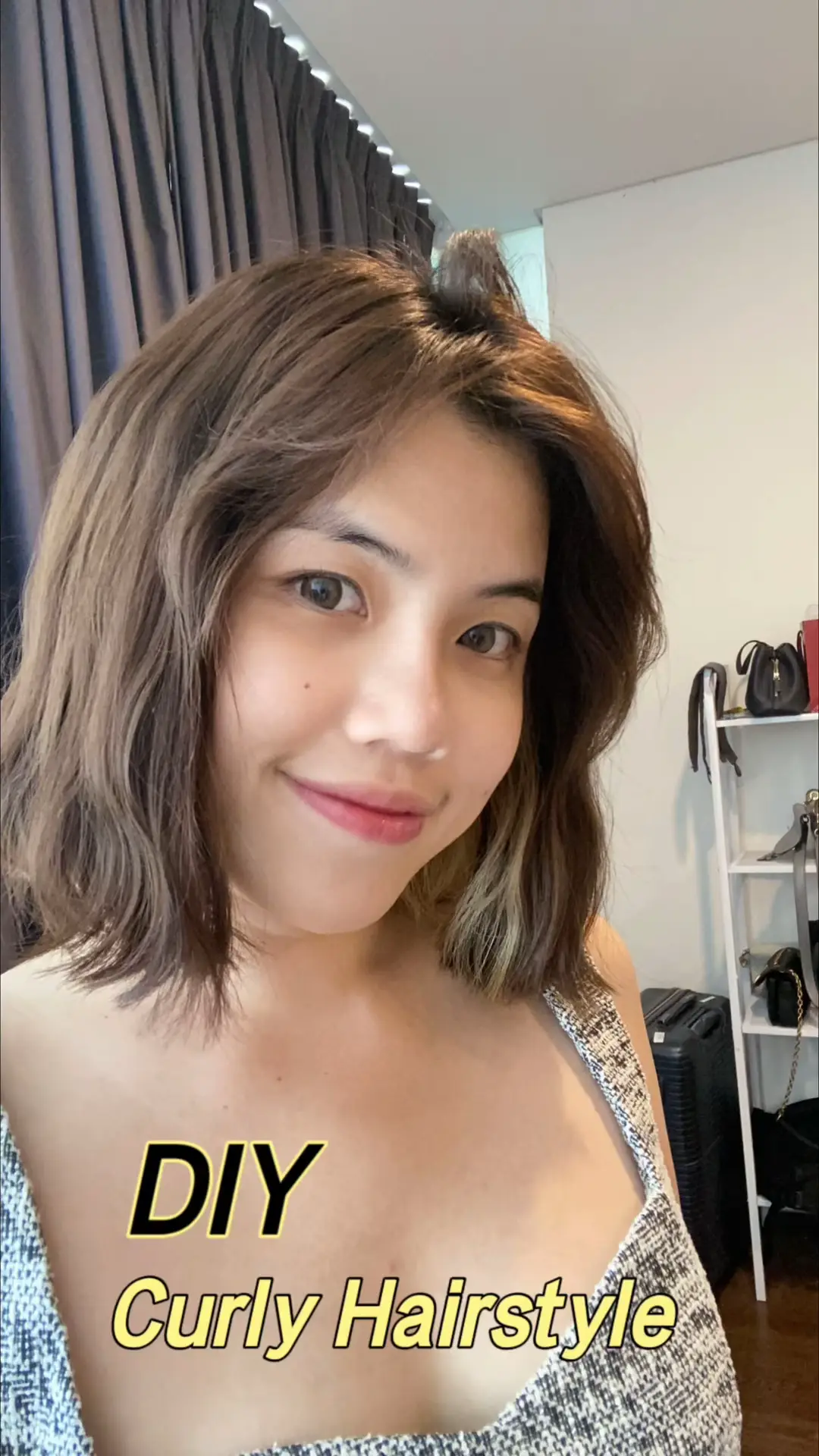 🇲🇾 DIY curly hairstyle in 5 min | Video published by Isleannnn__ | Lemon8