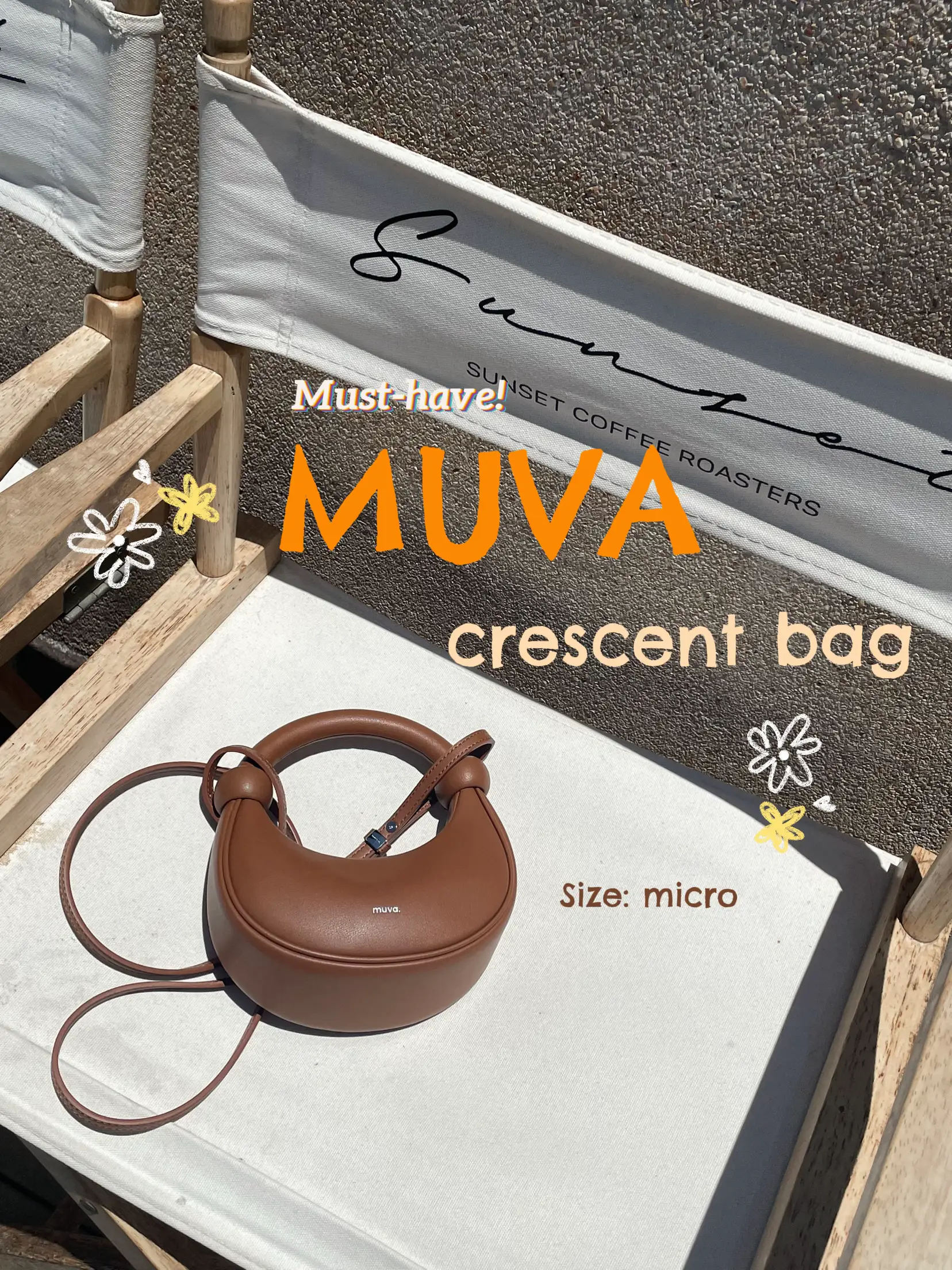 MUVA Crescent bag กระเป๋าจิ๋วใบโปรด 🐡 🤏🏻 | แกลเลอรีที่โพสต์โดย Nattaya ...