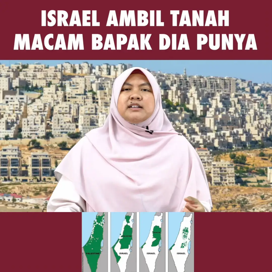 Israel Ambil Tanah Macam Bapak Dia Punya | Video published by ML Studios | Lemon8