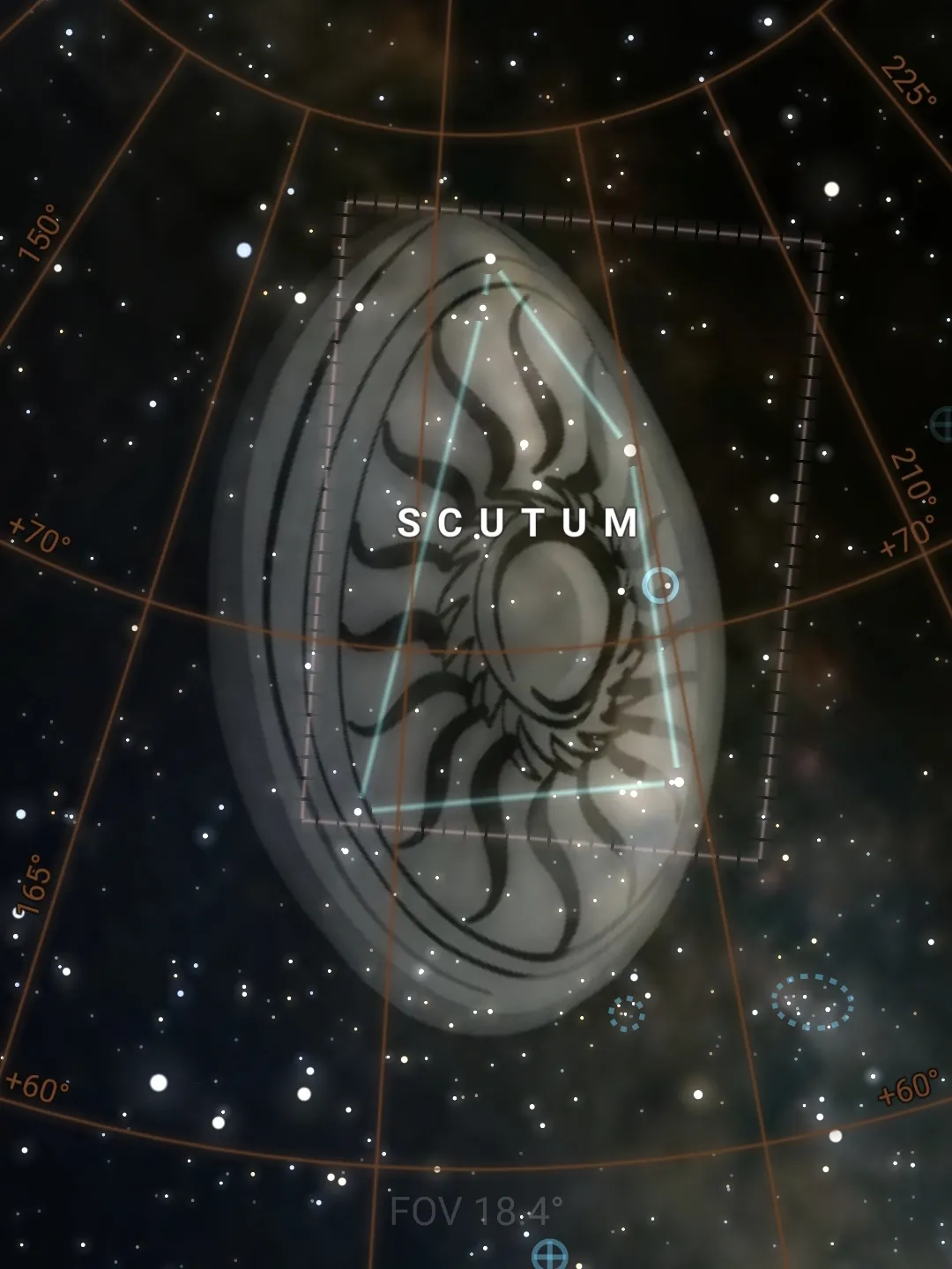 Scutum or Shield Constellation กลุ่มดาวโล่ | แกลเลอรีที่โพสต์โดย ...