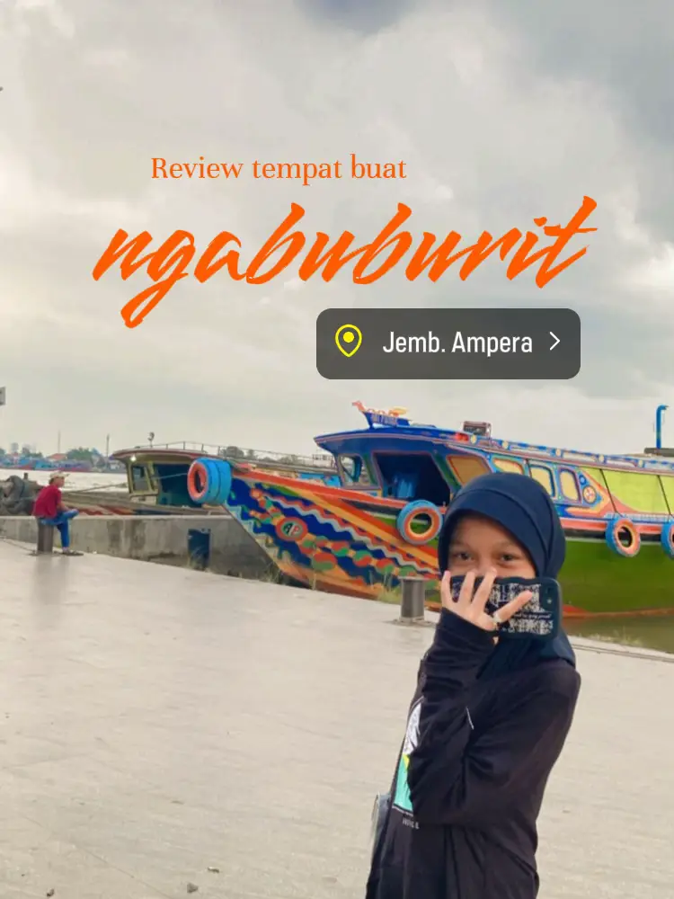 Review tempat ngabuburit di jembatan Ampera | Galeri diposting oleh Rinta | Lemon8