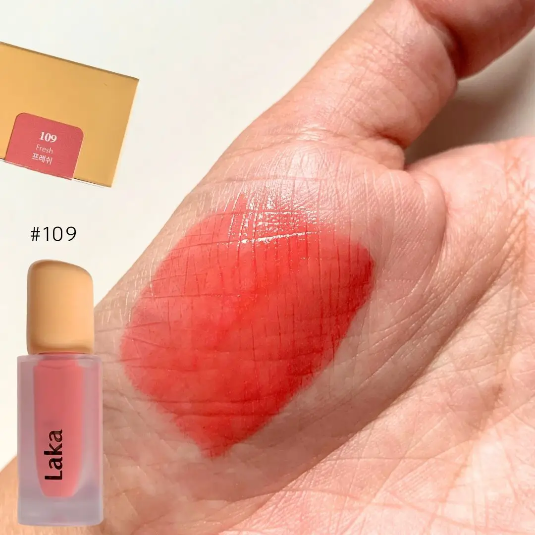 ﾐ 🌟 review | Laka fruity glam tint #109 | | แกลเลอรีที่โพสต์โดย im’bam ♡ | Lemon8