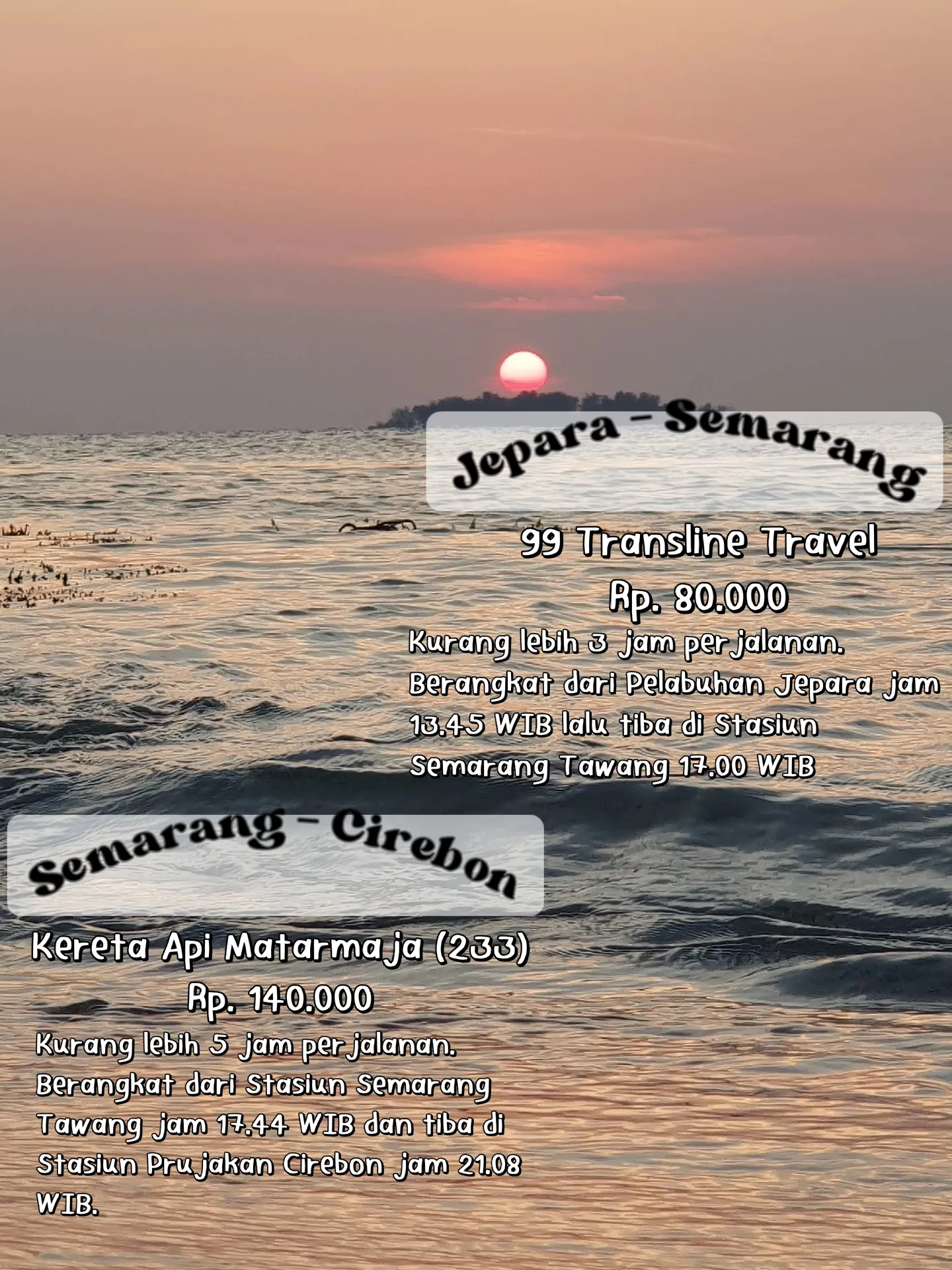 Habis berapa sih ke Karimunjawa 3D2N? | Galeri diposting oleh Citra NF♡ | Lemon8