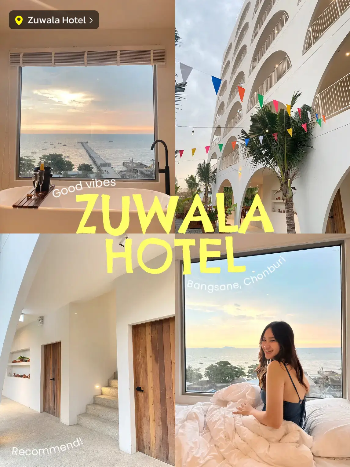 🏖️รีวิว ZUWALA HOTEL ที่พักวิวหลักล้าน | แกลเลอรีที่โพสต์โดย มายกัล🦊 ...