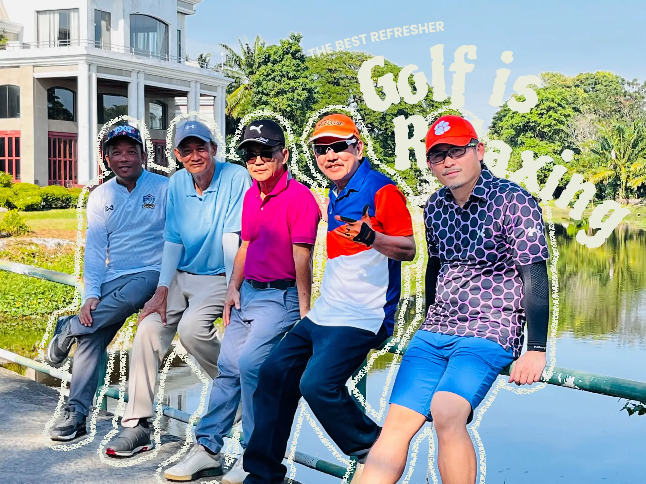 Golf is relaxing | แกลเลอรีที่โพสต์โดย YodMay | Lemon8