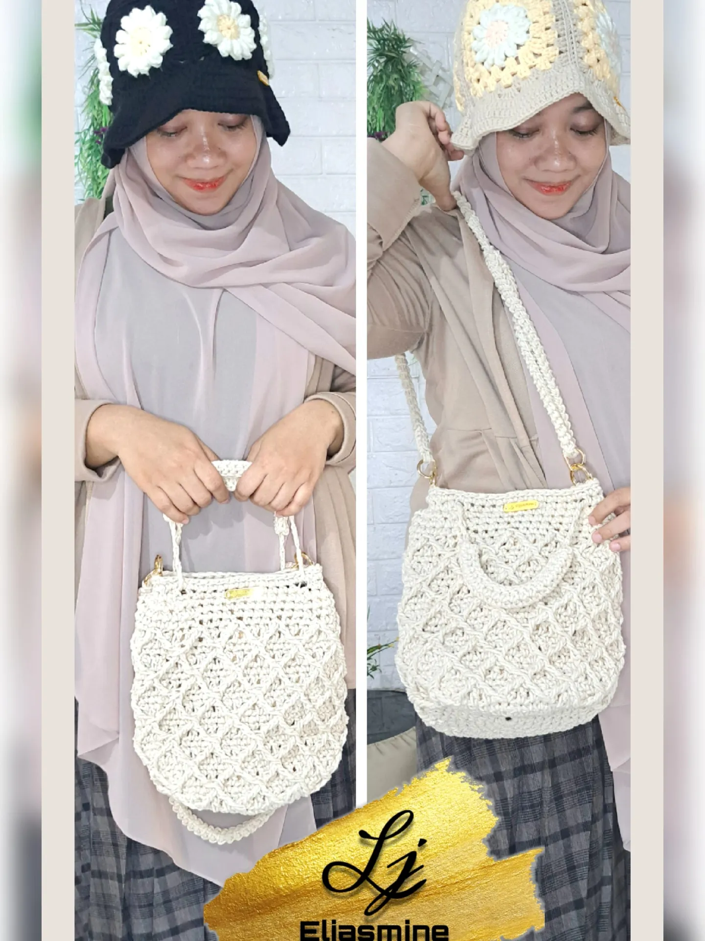 Tas Rajut ala Korea Best Seller di Eljasmine Rajut | Galeri diposting ...