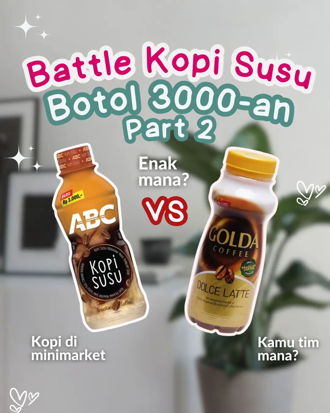BATTLE KOPI SUSU BOTOL 3RIBUAN, MANA YANG TERENAK? | Gallery posted by ...