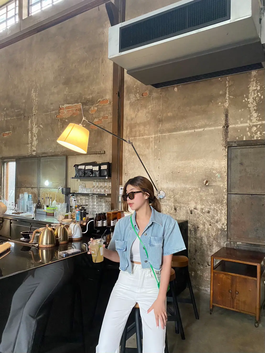 OOTD “Denim Jacket”👀🥯 | แกลเลอรีที่โพสต์โดย Riley.apparels | Lemon8