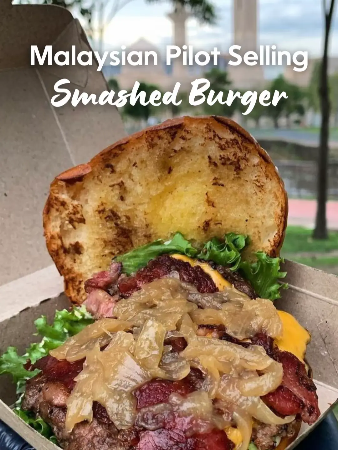 Smashed Burger in Bukit Jelutong 🍔 | Video diterbitkan oleh Fivestars ...
