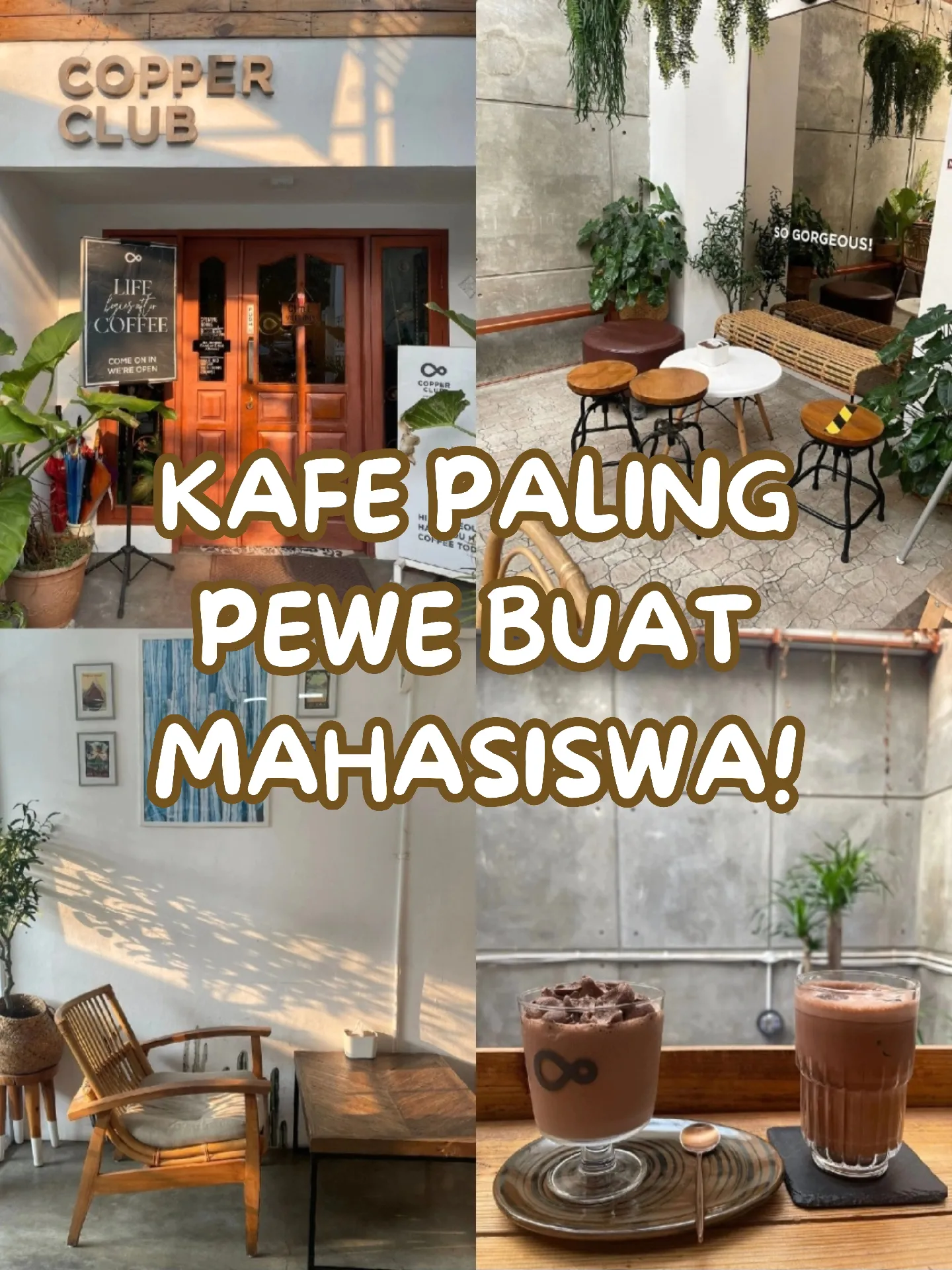 KAFE AESTHETIC PALING PEWE ‼️ | Galeri diposting oleh Mealandmilk | Lemon8