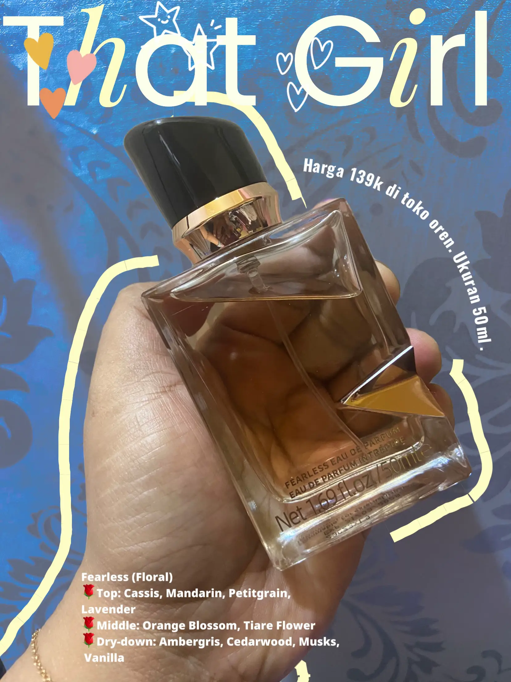 Review Parfum Miniso Fearless | Galeri diposting oleh Adjeng Dewi | Lemon8