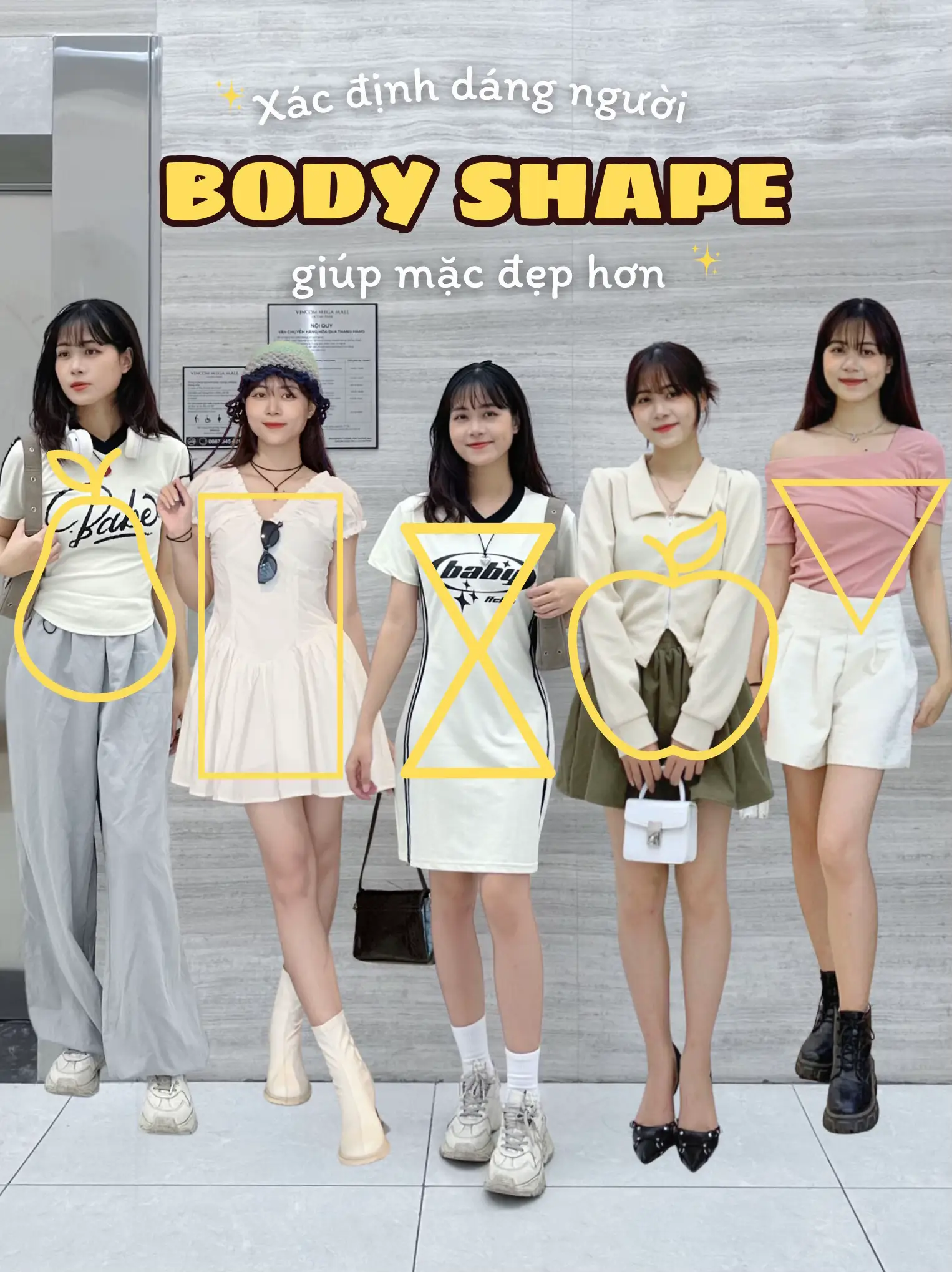 Xác định BODY SHAPE giúp mặc đẹp hơn | Bộ sưu tập do dn_anh__ đăng | Lemon8