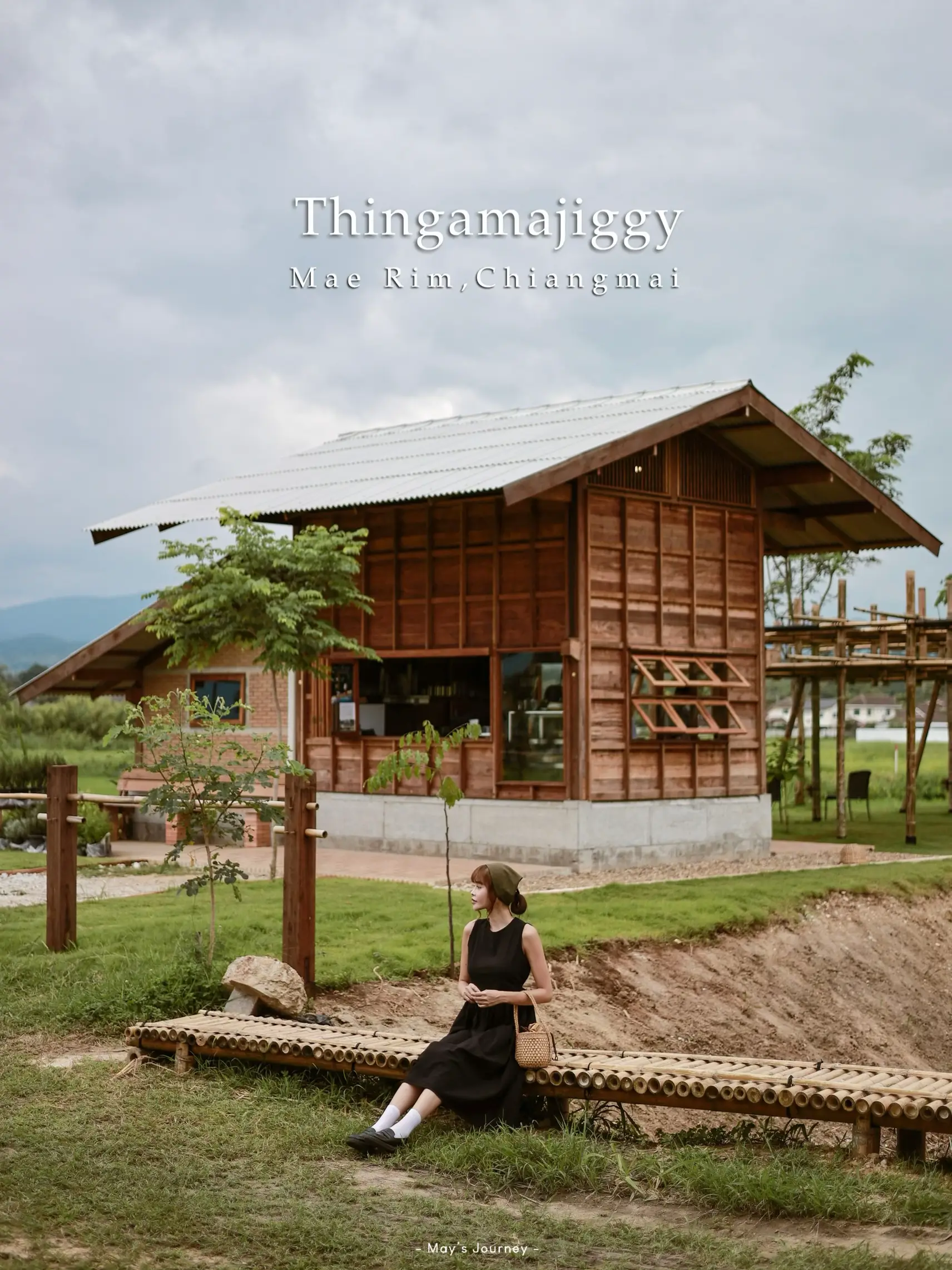 🌾จิบกาแฟริมทุ่ง Thingamajiggy #คาเฟ่แม่ริม #เชียงใหม่ | แกลเลอรีที่ ...