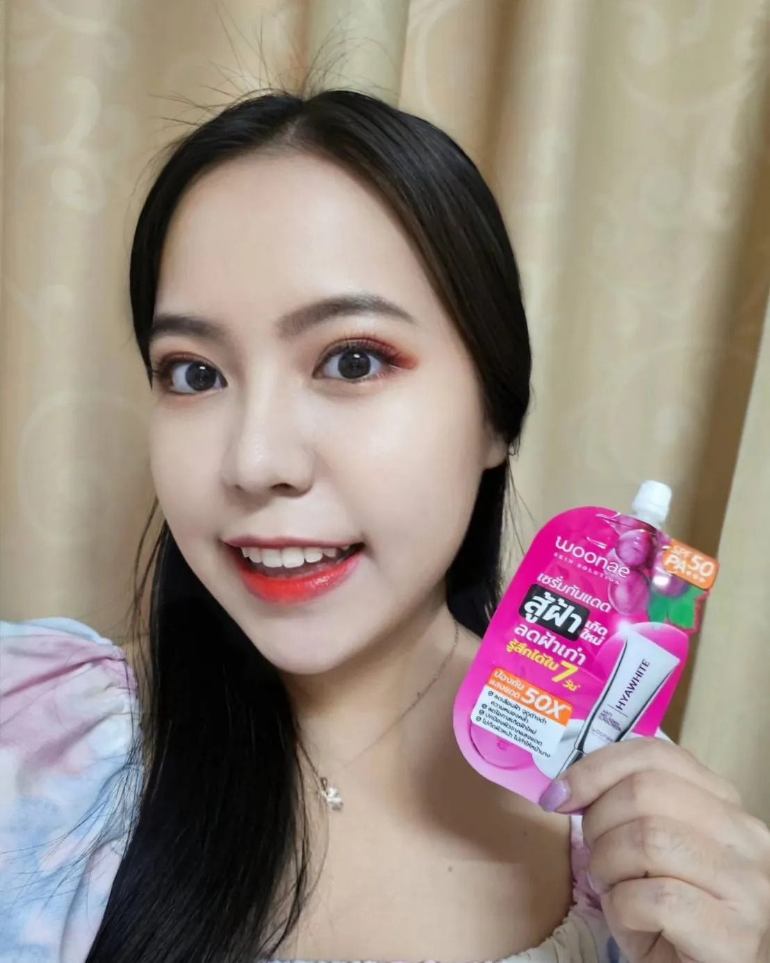 เซรั่มกันแดด สู้ฝ้า! | แกลเลอรีที่โพสต์โดย Namssn | Lemon8