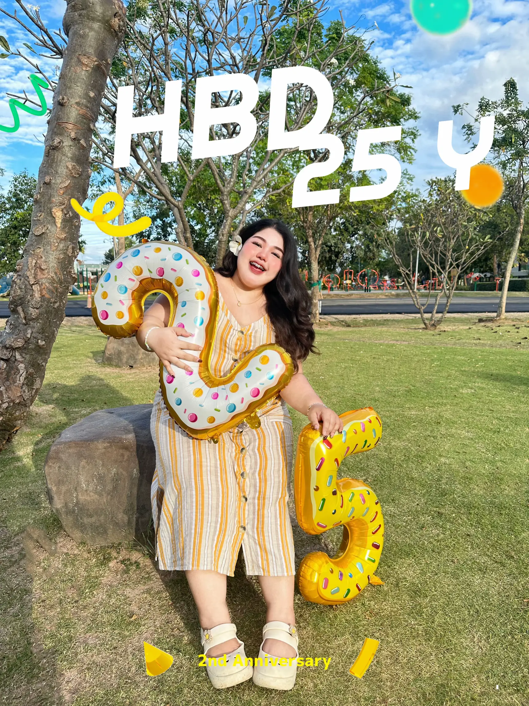 HBD 25 ปีแย้วงับบบ🎊💞 | แกลเลอรีที่โพสต์โดย Fah | Lemon8