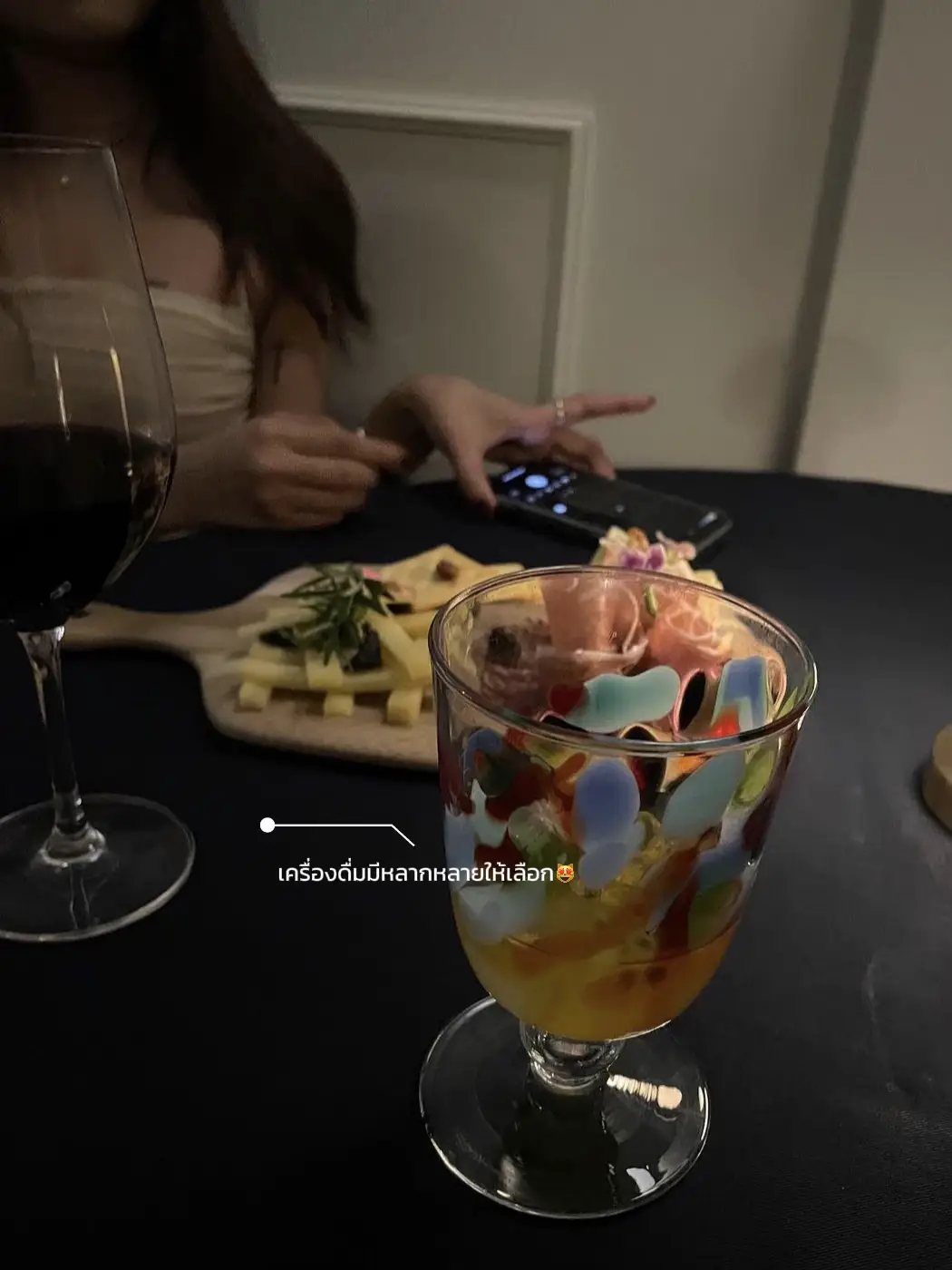 ร้าน W8 space บาร์ไวน์มู้ดดี🍷 | แกลเลอรีที่โพสต์โดย B 𐙚 | Lemon8