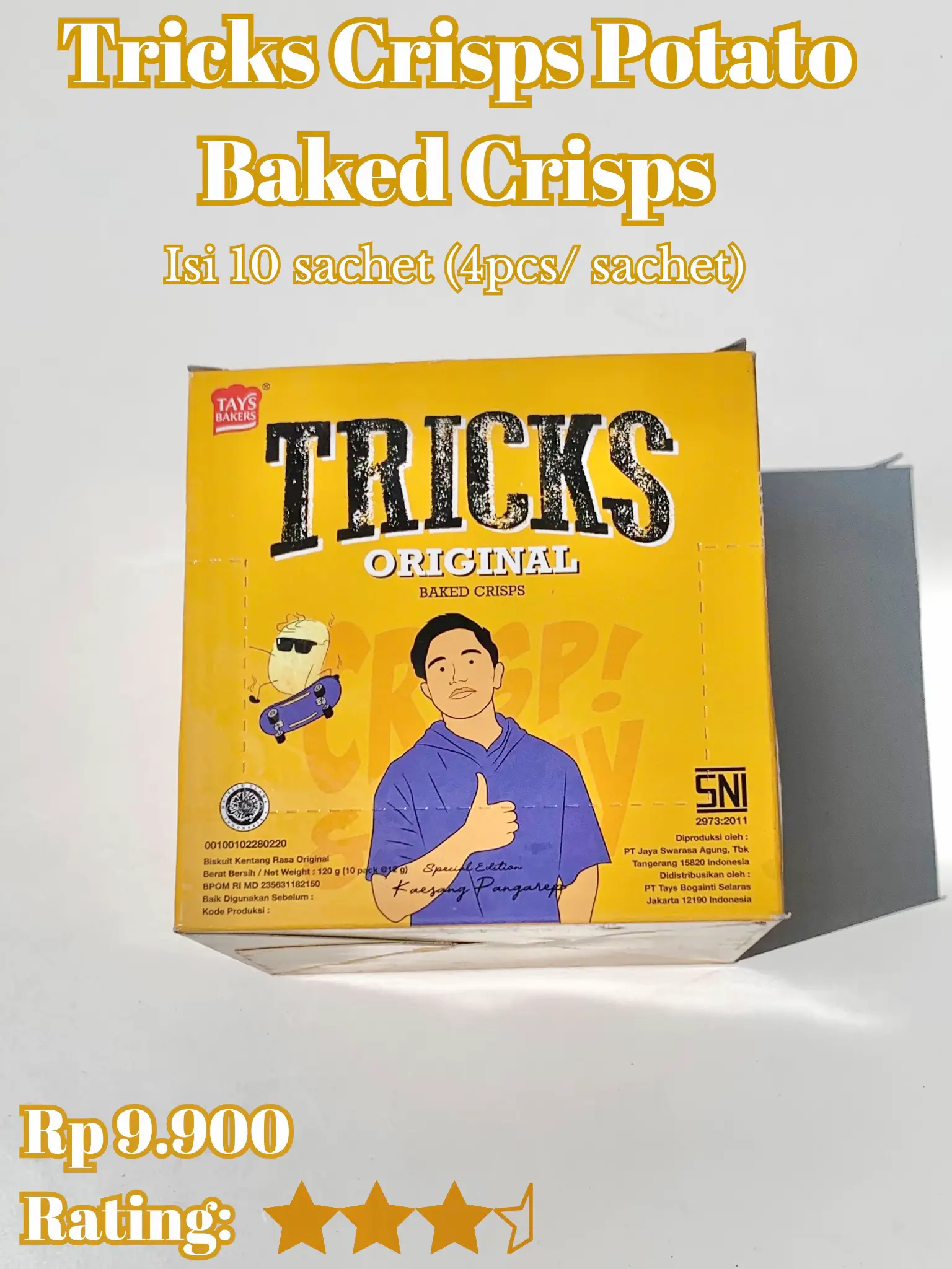 Review Snack Nya Kaesang. Seenak Apa Sih? | Galeri diposting oleh ...