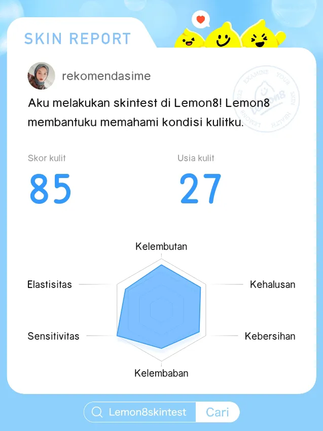 Laporan Kulit Saya | Galeri diposting oleh Rekomendasimee | Lemon8
