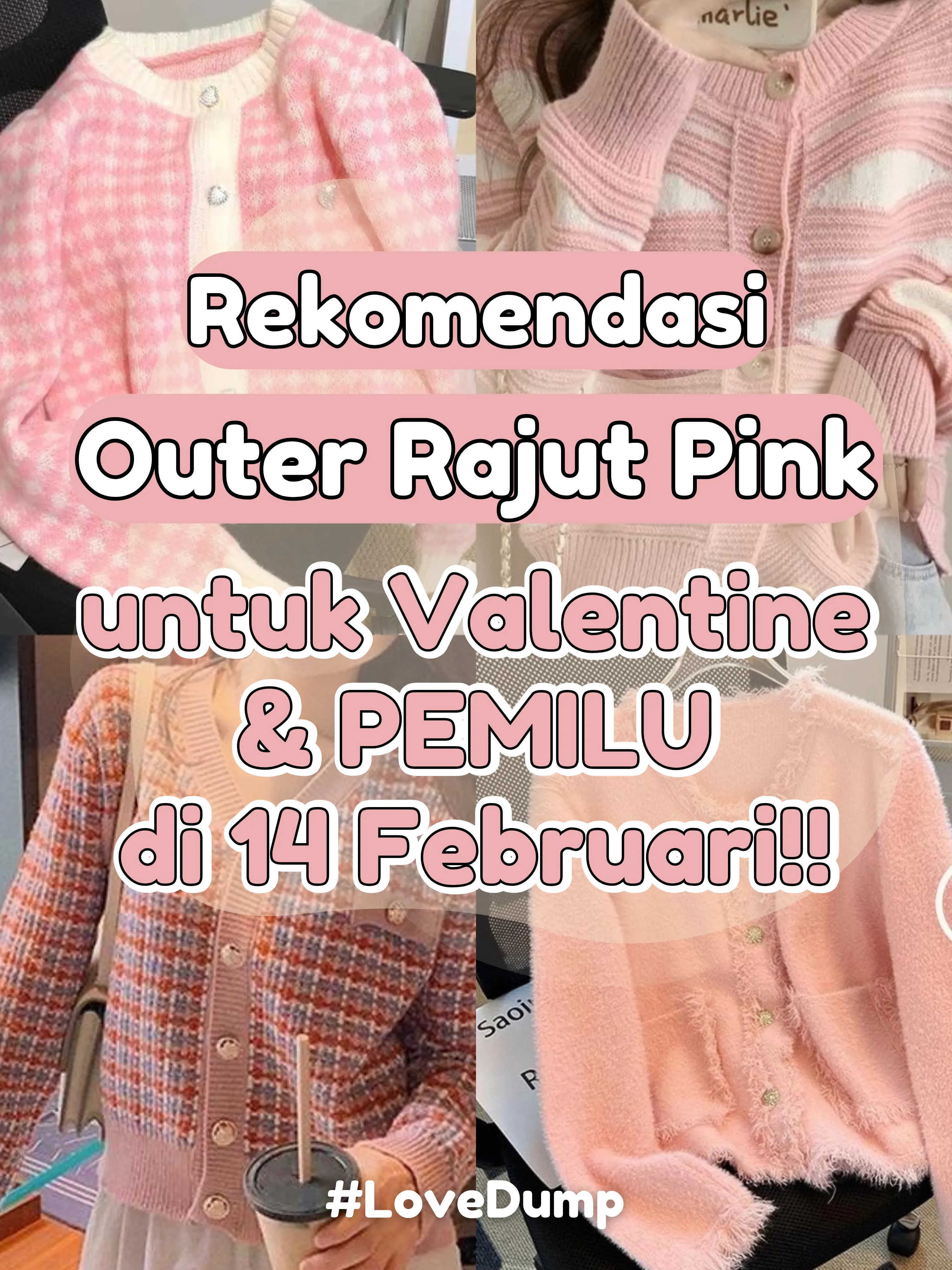 OUTER PINK UNTUK VALENTINE & PEMILU🌸💖 | Galeri diposting oleh Chaytsr | Lemon8