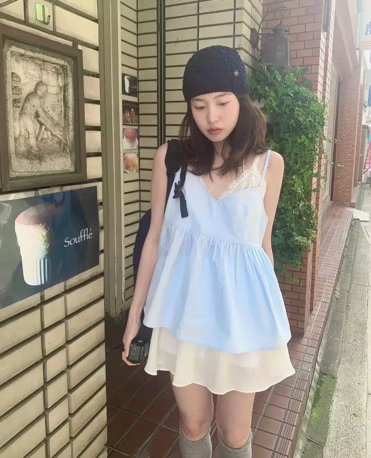 เสื้อสายเดี๋ยว | แกลเลอรีที่โพสต์โดย D”da duck 🌻🌷 | Lemon8