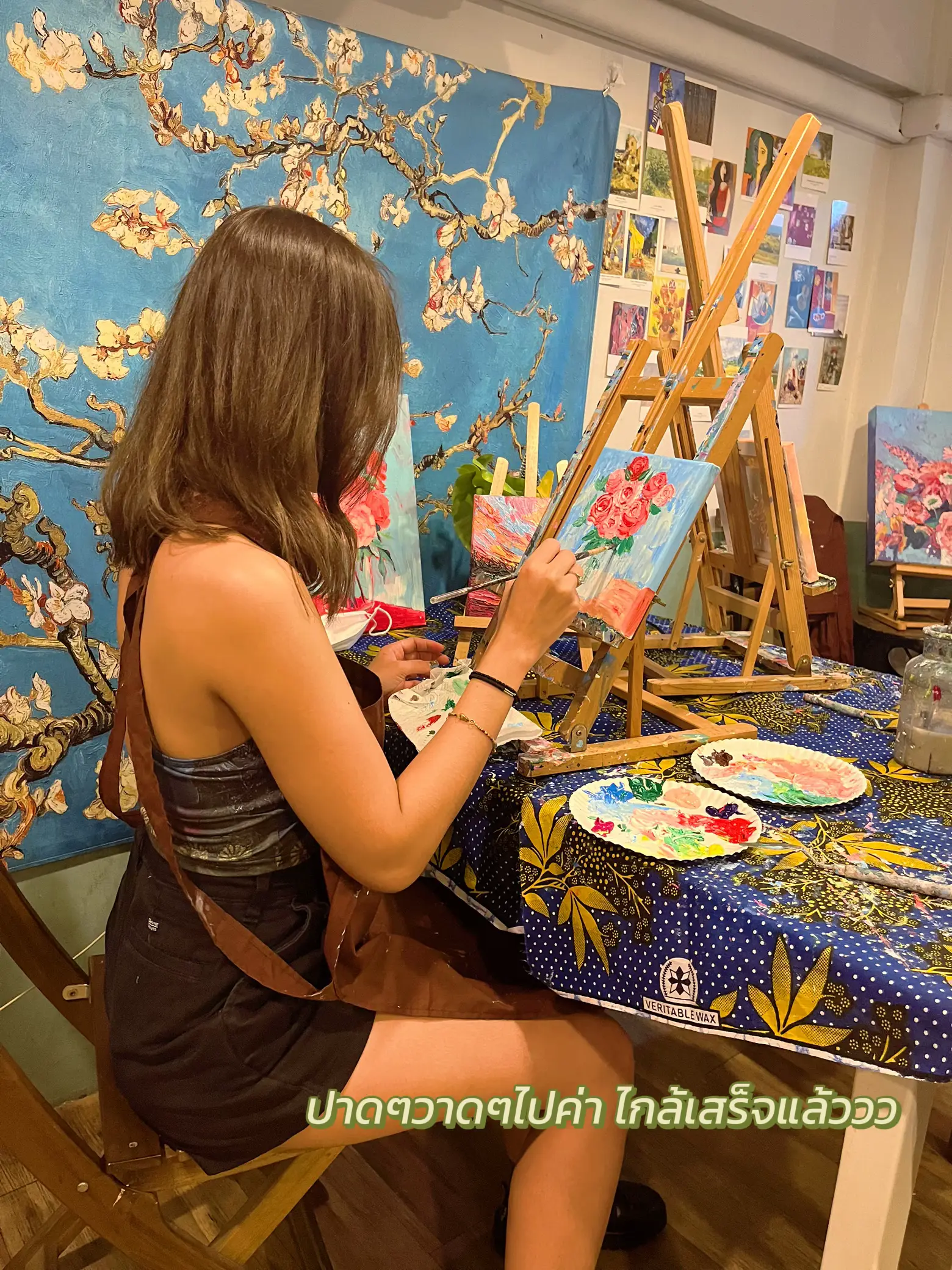 🎨workshop ไกล้ BTS @The paint story of canvas | แกลเลอรีที่โพสต์โดย Cheraem | Lemon8