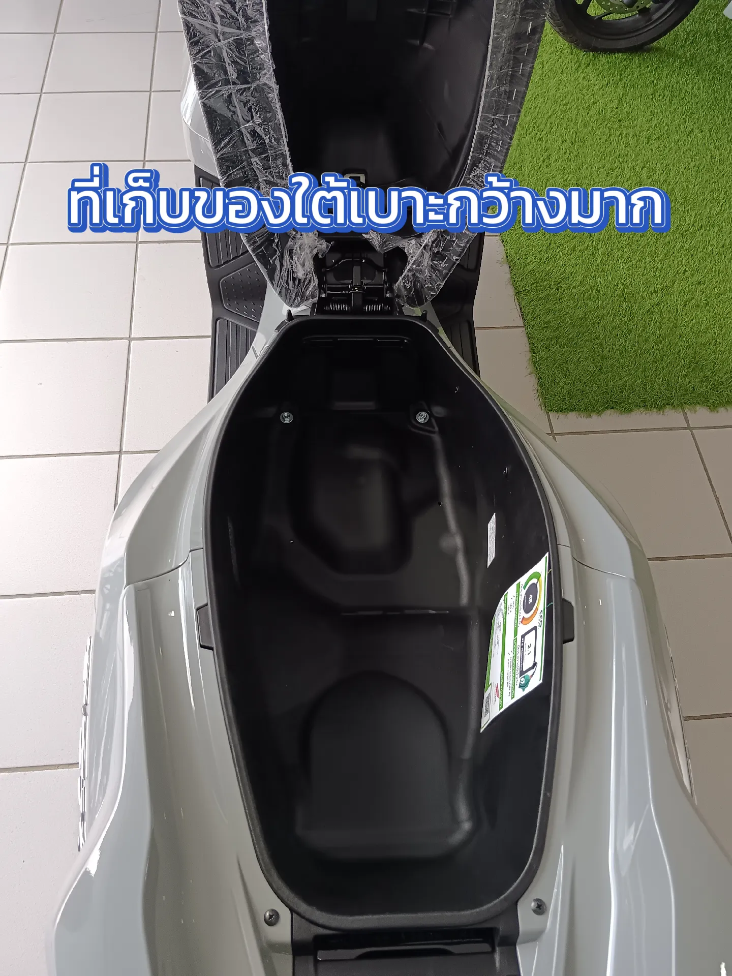 🛵 all new honda PCX 160 ปี 2025 สีเทา-ดำ | แกลเลอรีที่โพสต์โดย LIN AMPHON | Lemon8