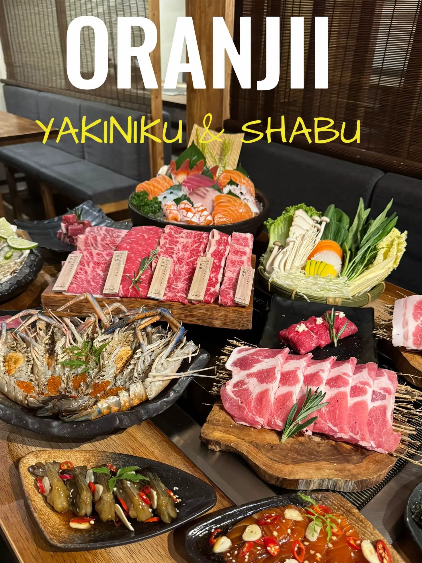 ORANJII : Yakiniku&Shabu - POPULAR SET 1,199++ | แกลเลอรีที่โพสต์โดย ...