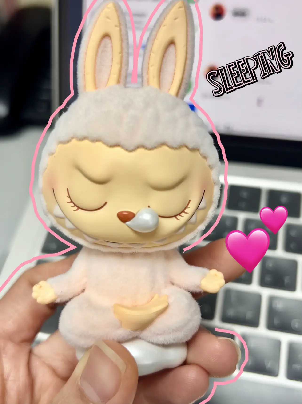 LABUBU : LAZY YOGA🧘🏻‍♀️ | แกลเลอรีที่โพสต์โดย ɴᴀᴍᴛʜɪᴘ ̈ | Lemon8