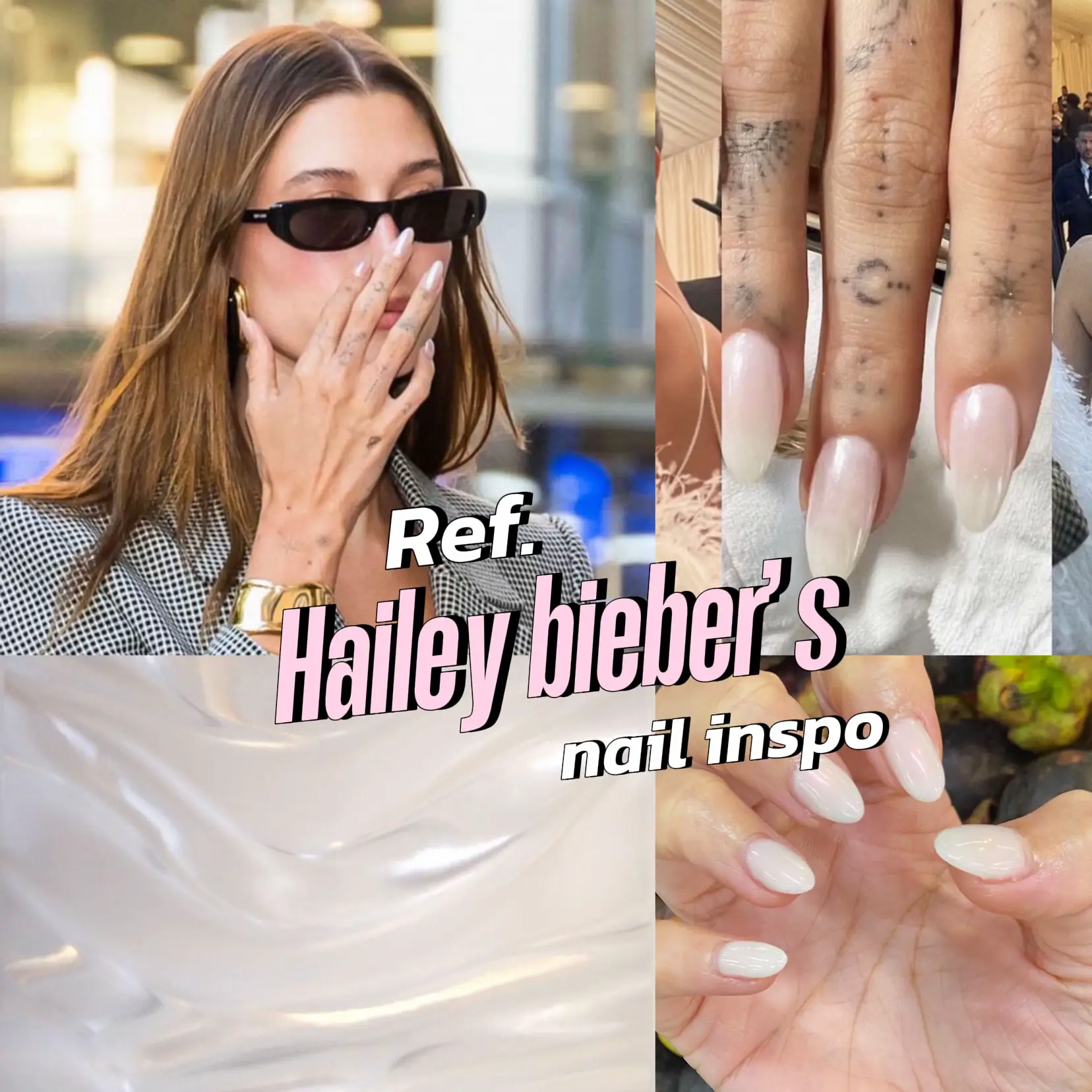 Hailey bieber’s nail inspo | Gallery posted by del | Lemon8