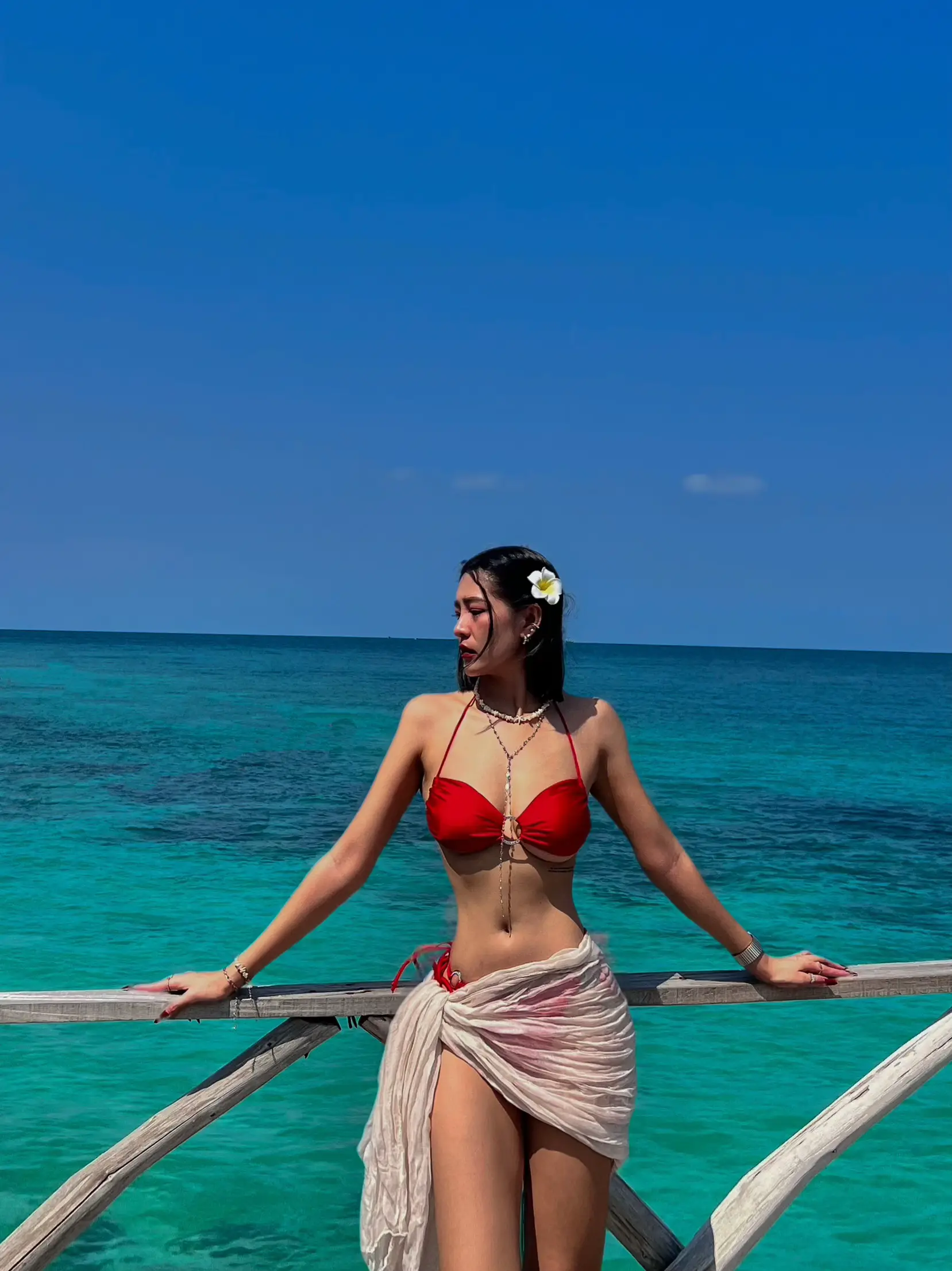 ทะเลจริงสวยกว่าในรูปเยอะมากก🤍👙 🤏🏻 | แกลเลอรีที่โพสต์โดย Kookkik Ari | Lemon8