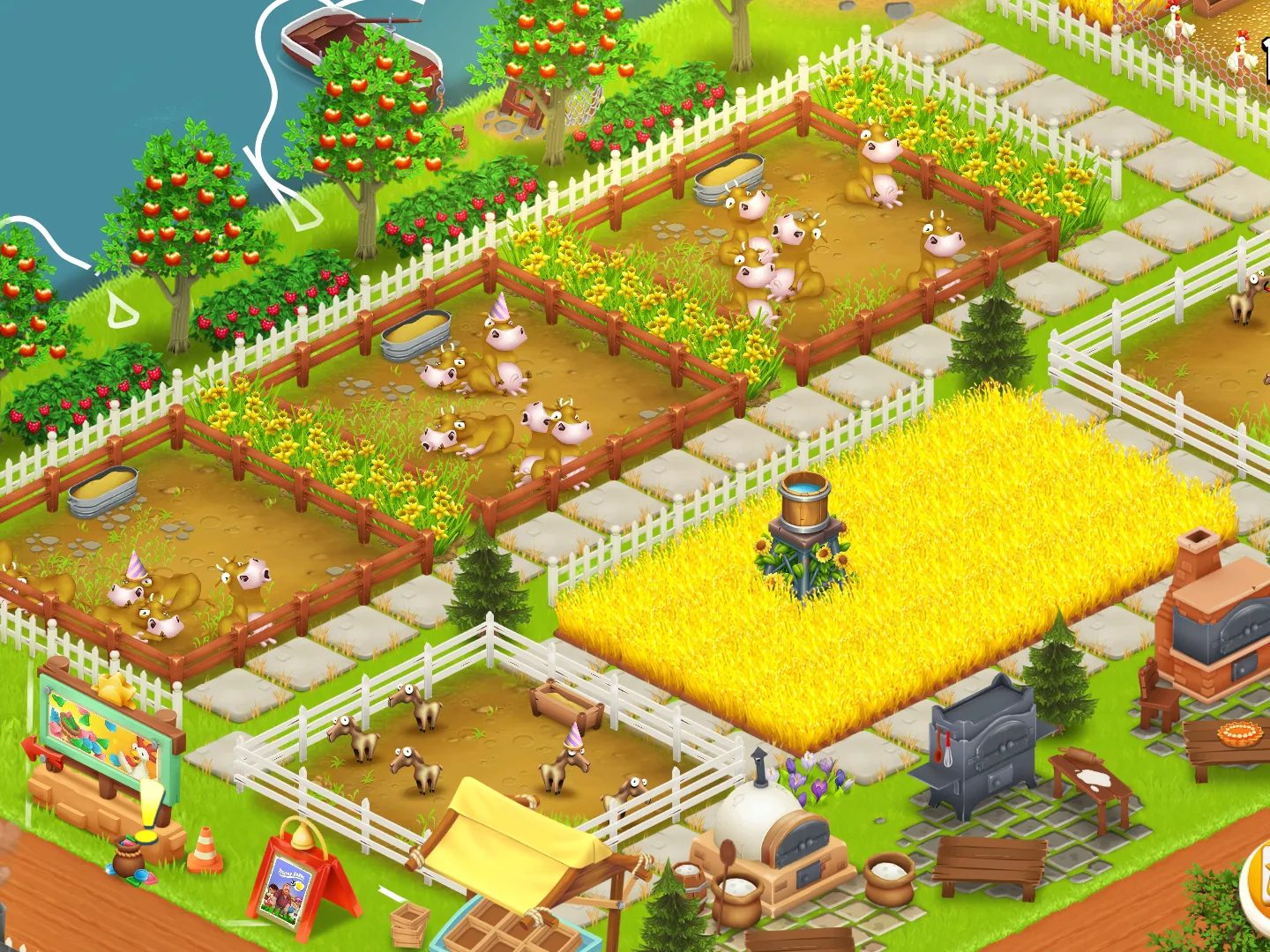 ไอเดียแต่งฟาร์ม HAY DAY ให้เหมือนใช้ชีวิตในฟาร์มจริงๆ 🌽🌾🏡🐮💖 | แกลเลอรีที่โพสต์โดย 「 JAYJUN ...