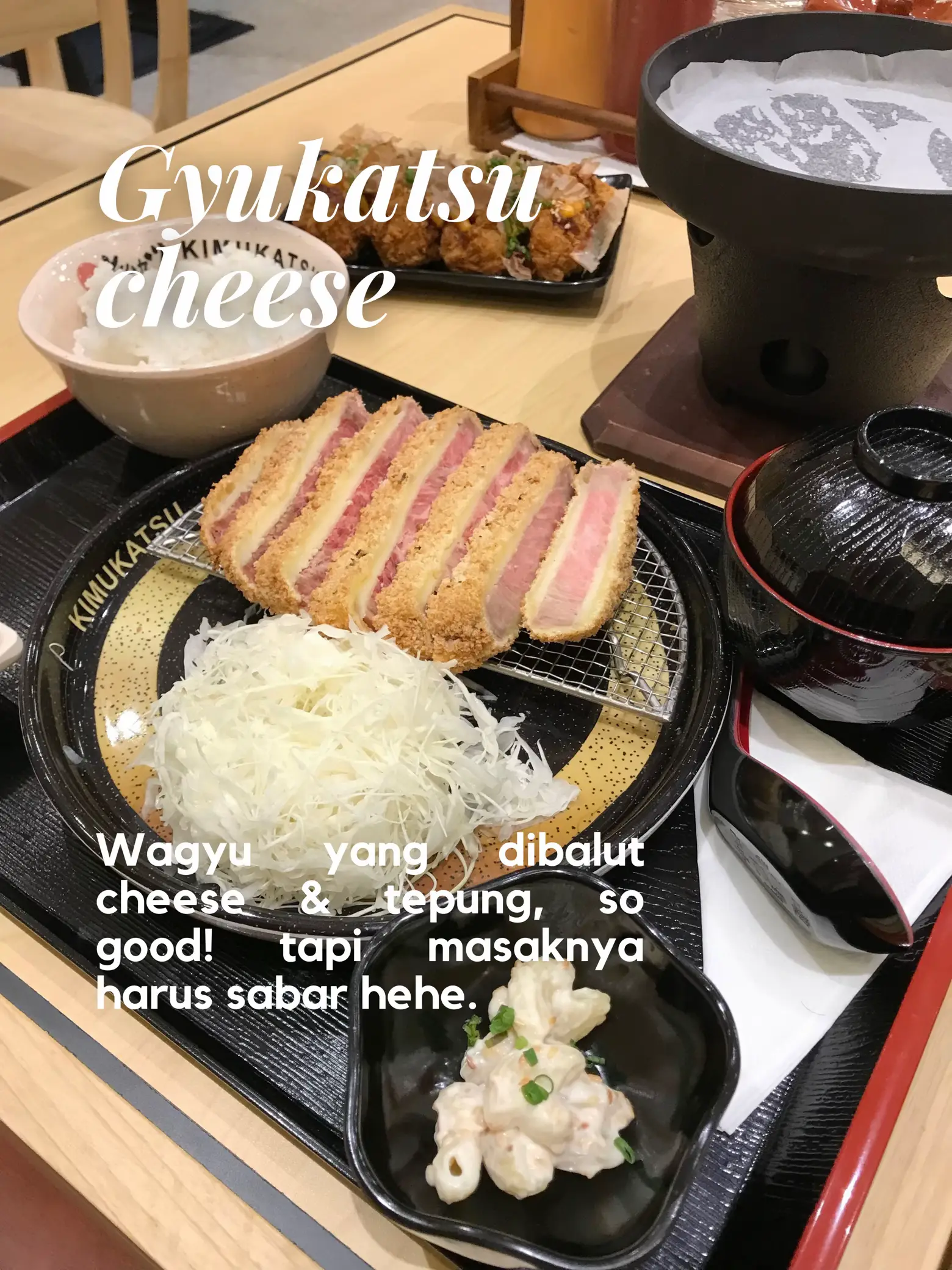 3 Menu wajib kalo kalian ke Kimukatsu😍 | Galeri diposting oleh ave eats ...