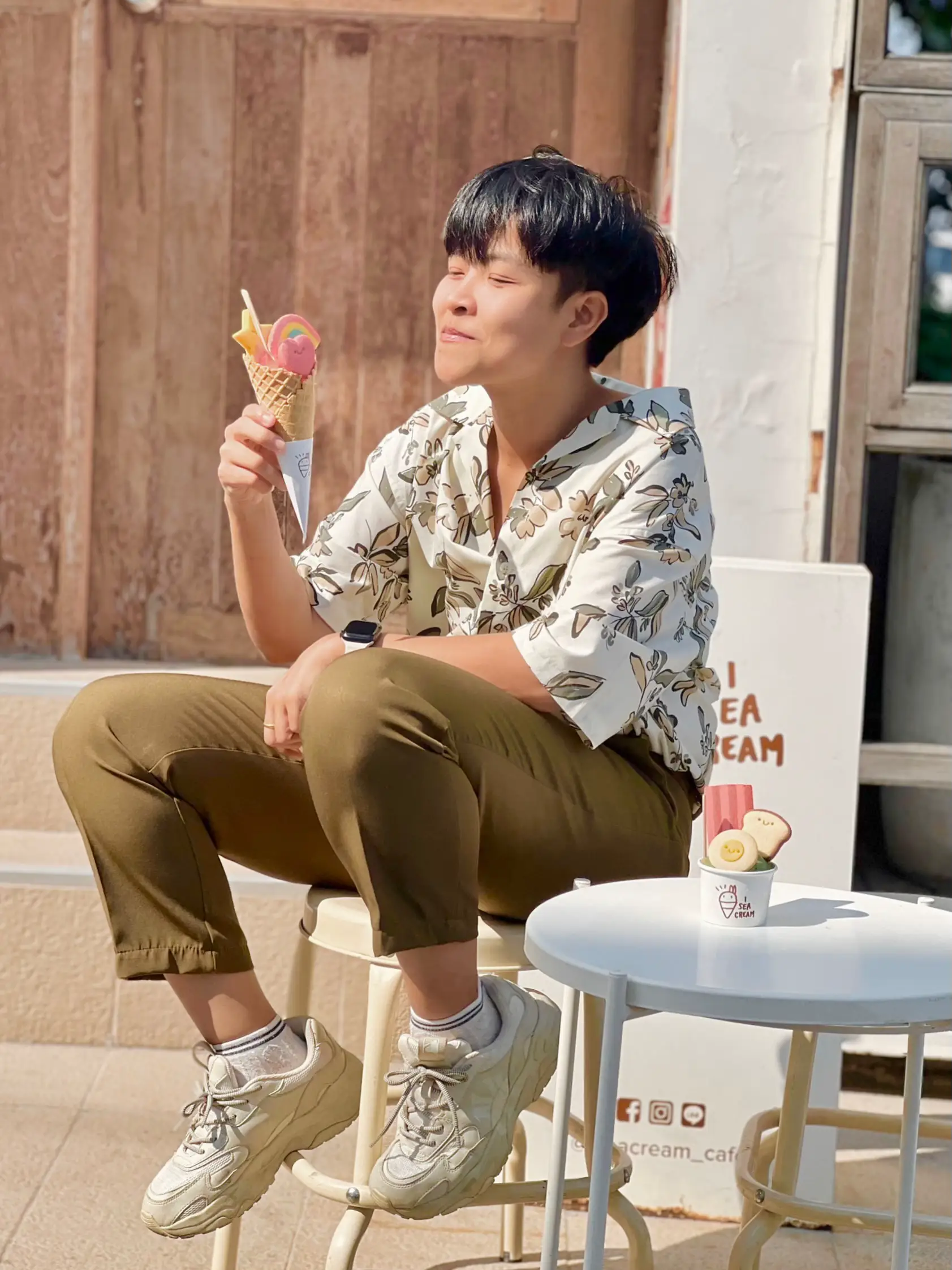 น่ารักจัง เจ้า ไอศครีม I SEA CREAM บางแสน | แกลเลอรีที่โพสต์โดย PangWan ...