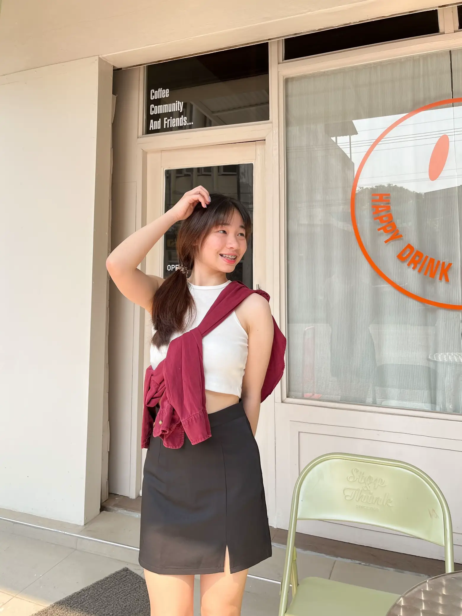 OOTD 🌹 | แกลเลอรีที่โพสต์โดย SUTAPATTTTT | Lemon8