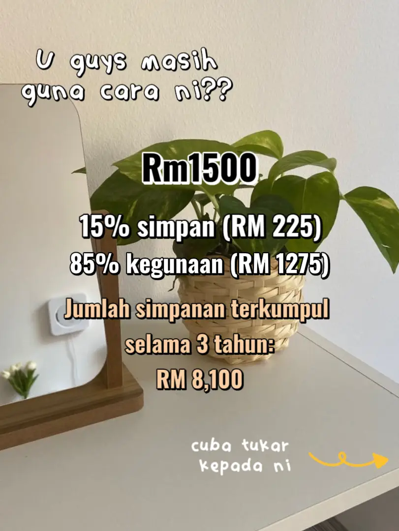 Cara Simpan Gaji Rm2100 - Carian Lemon8