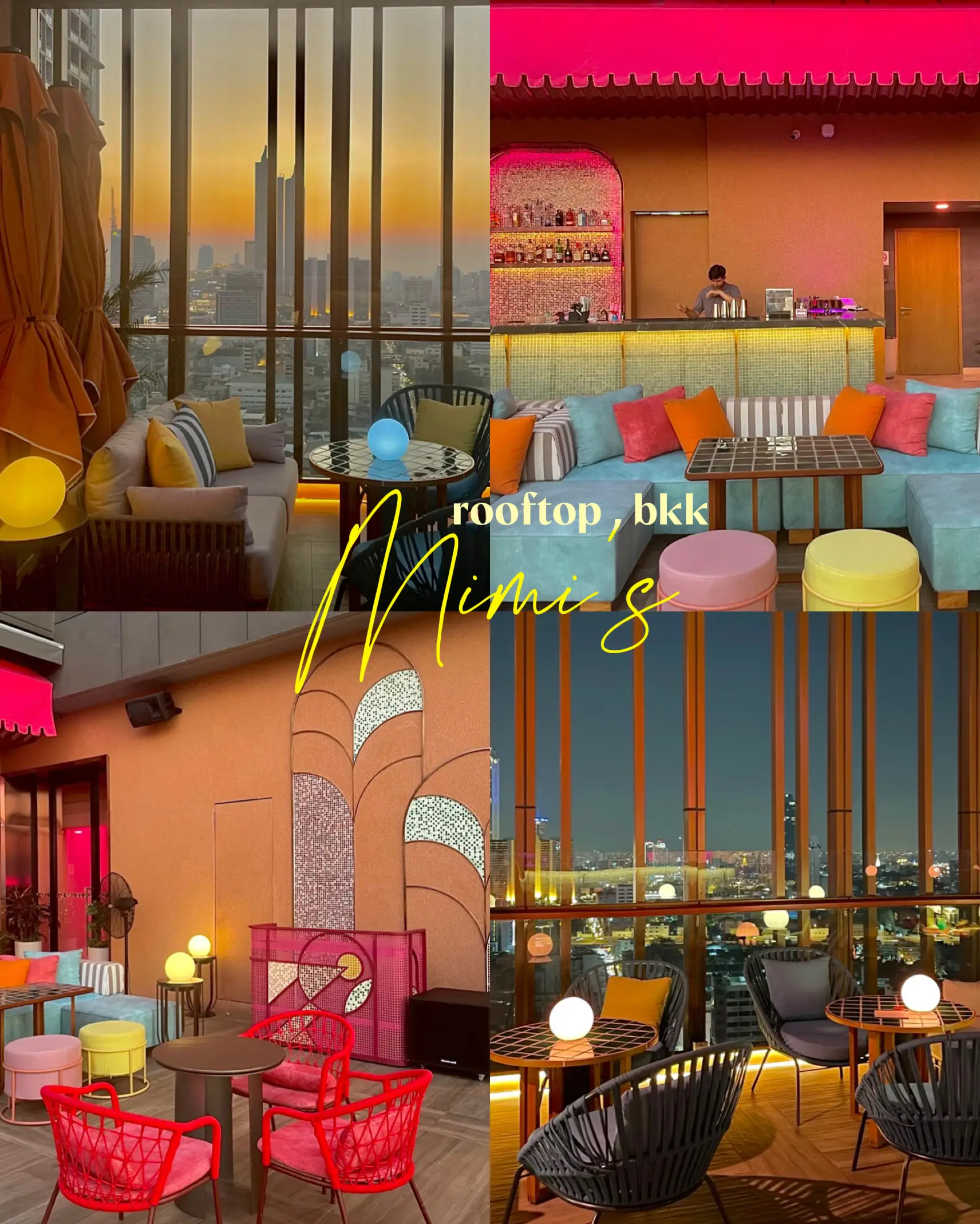 Rooftop ฟิลไมอามี่ | แกลเลอรีที่โพสต์โดย praew | Lemon8