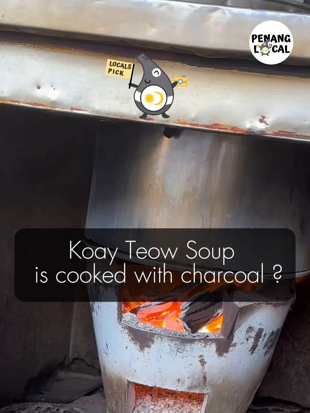Charcoal Koay Teow Soup | Penang-Local | Video diterbitkan oleh Penang-Local | Lemon8