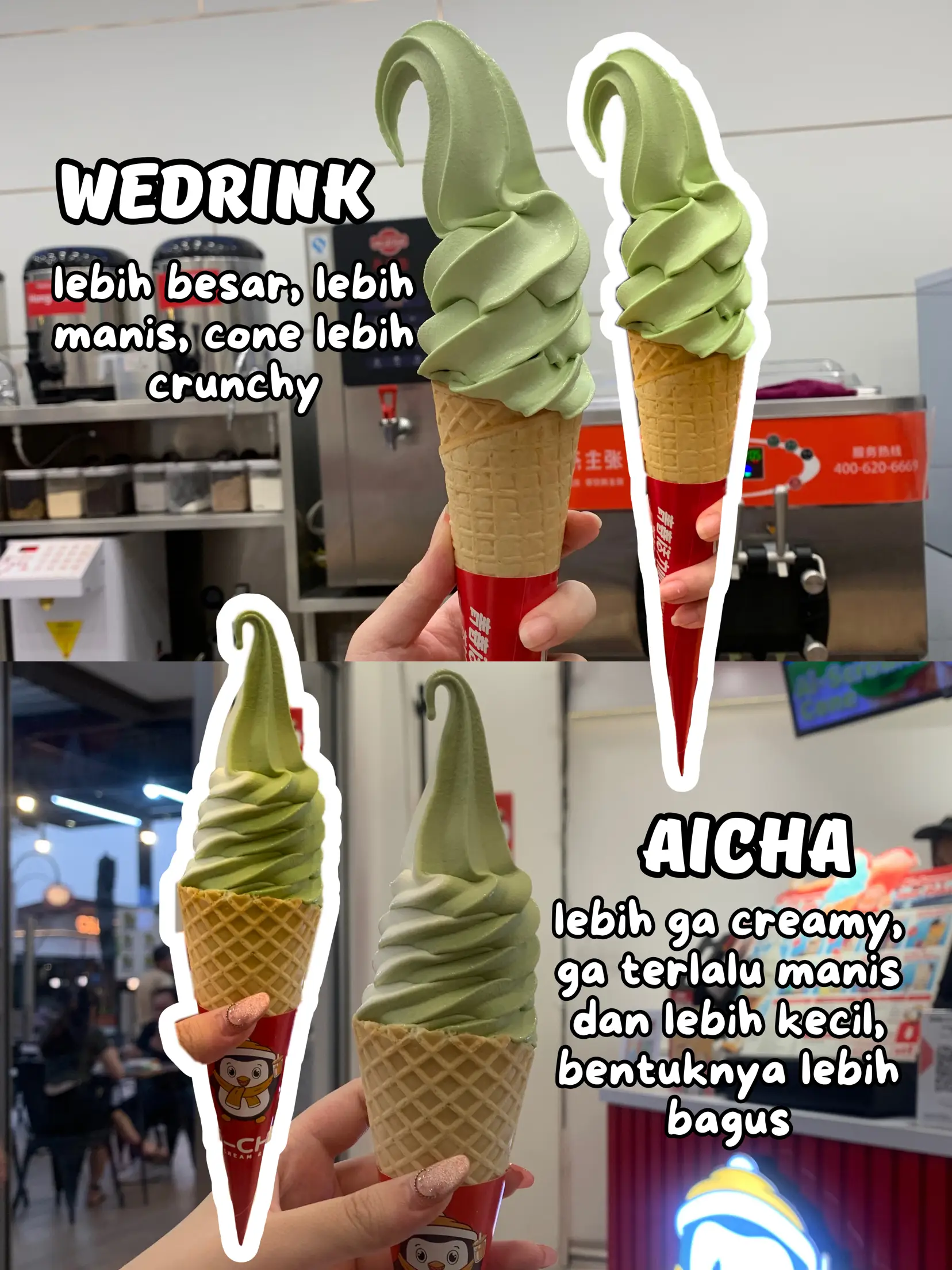ESKRIM 8K TERENAK! WHICH ONE?? | Gallery posted by Must Feast Eat | Lemon8