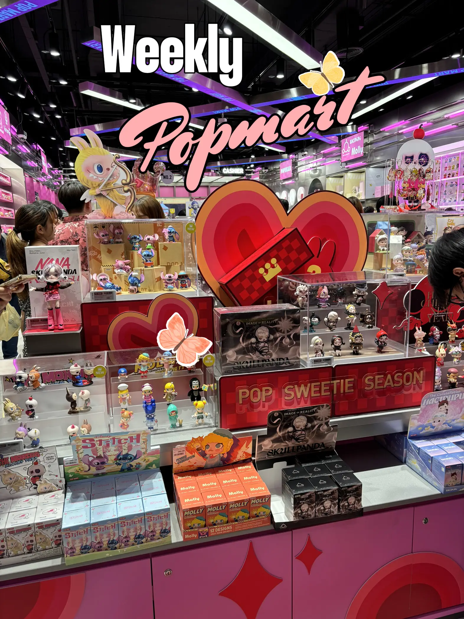 Popmart เซ็นทรัลลาดพร้าว | แกลเลอรีที่โพสต์โดย mg | Lemon8