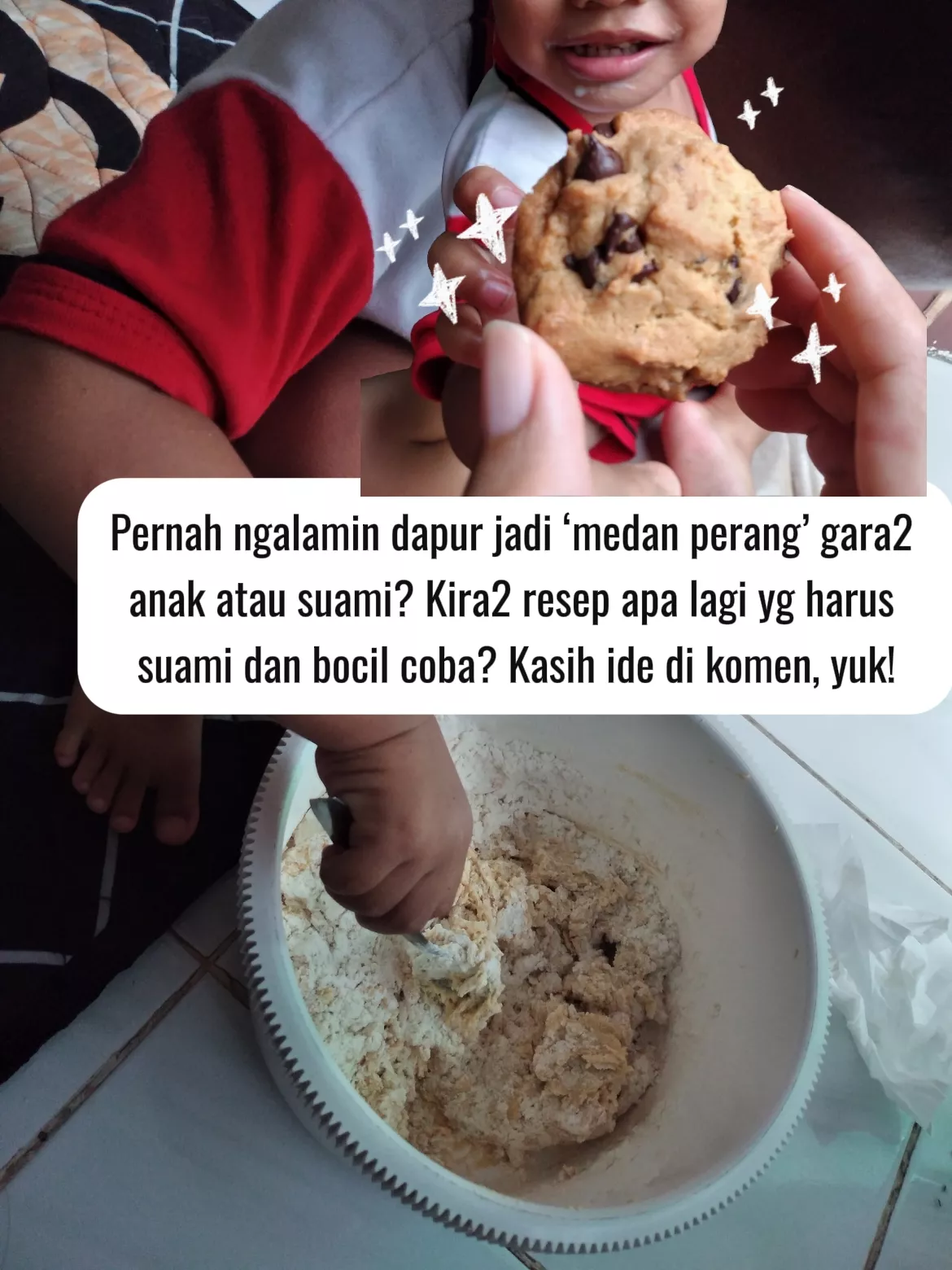 SUAMI USIA 30+ IMPROVISASI MASAK RESEP KUE | Galeri diposting oleh ...