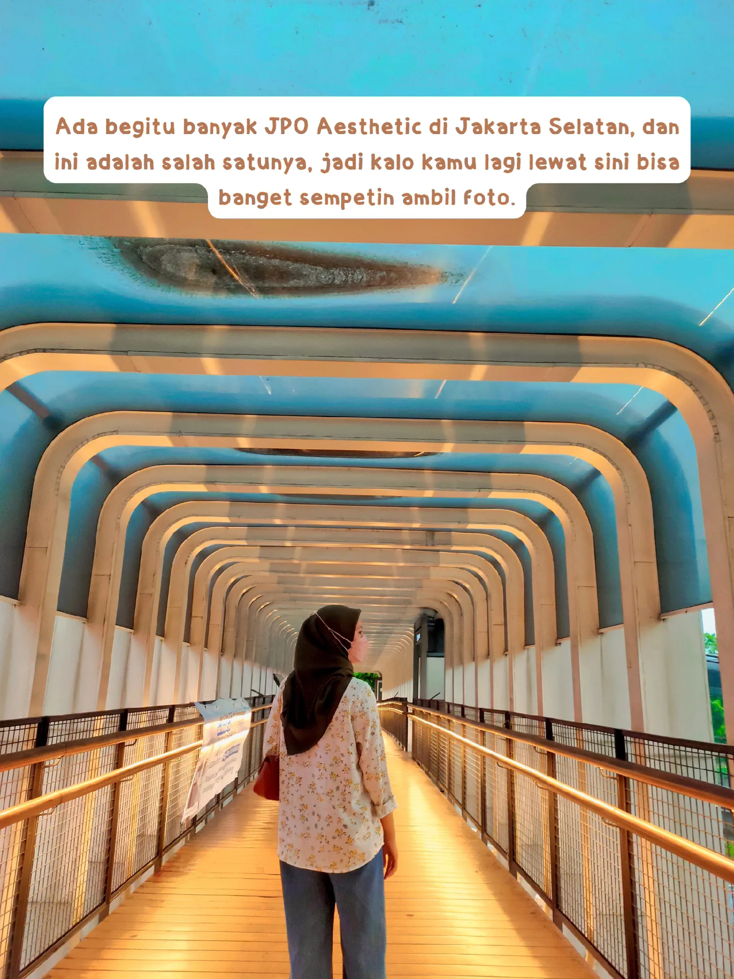 JPO Aesthetic di SCBD 📸 Dekat Stasiun MRT Senayan | Galeri diposting ...