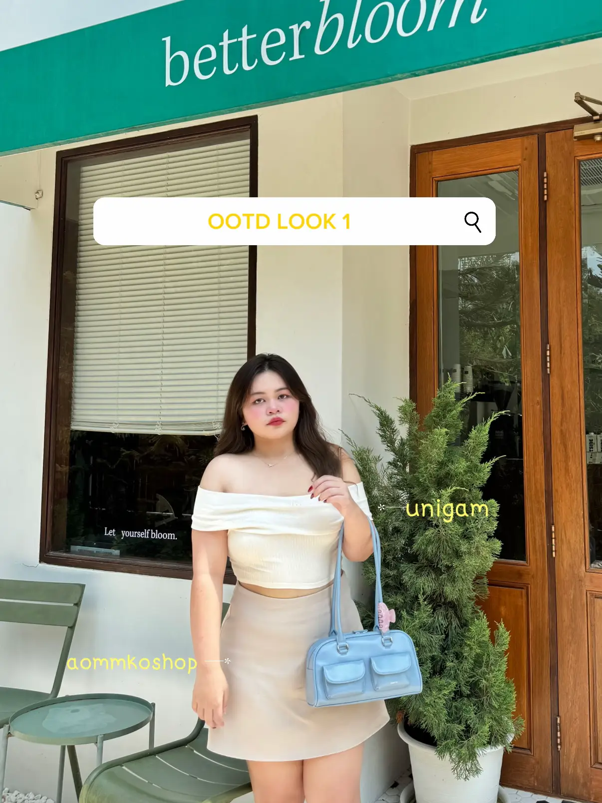 OOTD สาวอวบ 🧚🏻🫧 ใครบอกสาวอวบแต่งตัวสวยไม่ได้ มาดูนี่ ! | แกลเลอรีที่โพสต์โดย earh 🍒 | Lemon8