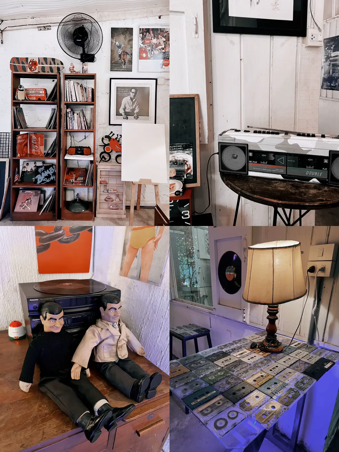 “สุขโข” ร้านกาแฟที่ซ่อนอยู่ในร้านแผ่นเสียง 🖤 | แกลเลอรีที่โพสต์โดย KimVlog | Lemon8