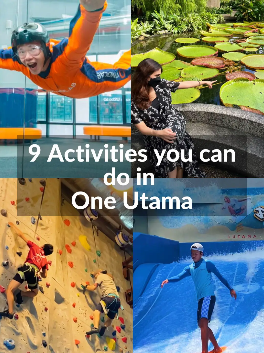 9 Activities you can do in One Utama | Video diterbitkan oleh Fivestars ...
