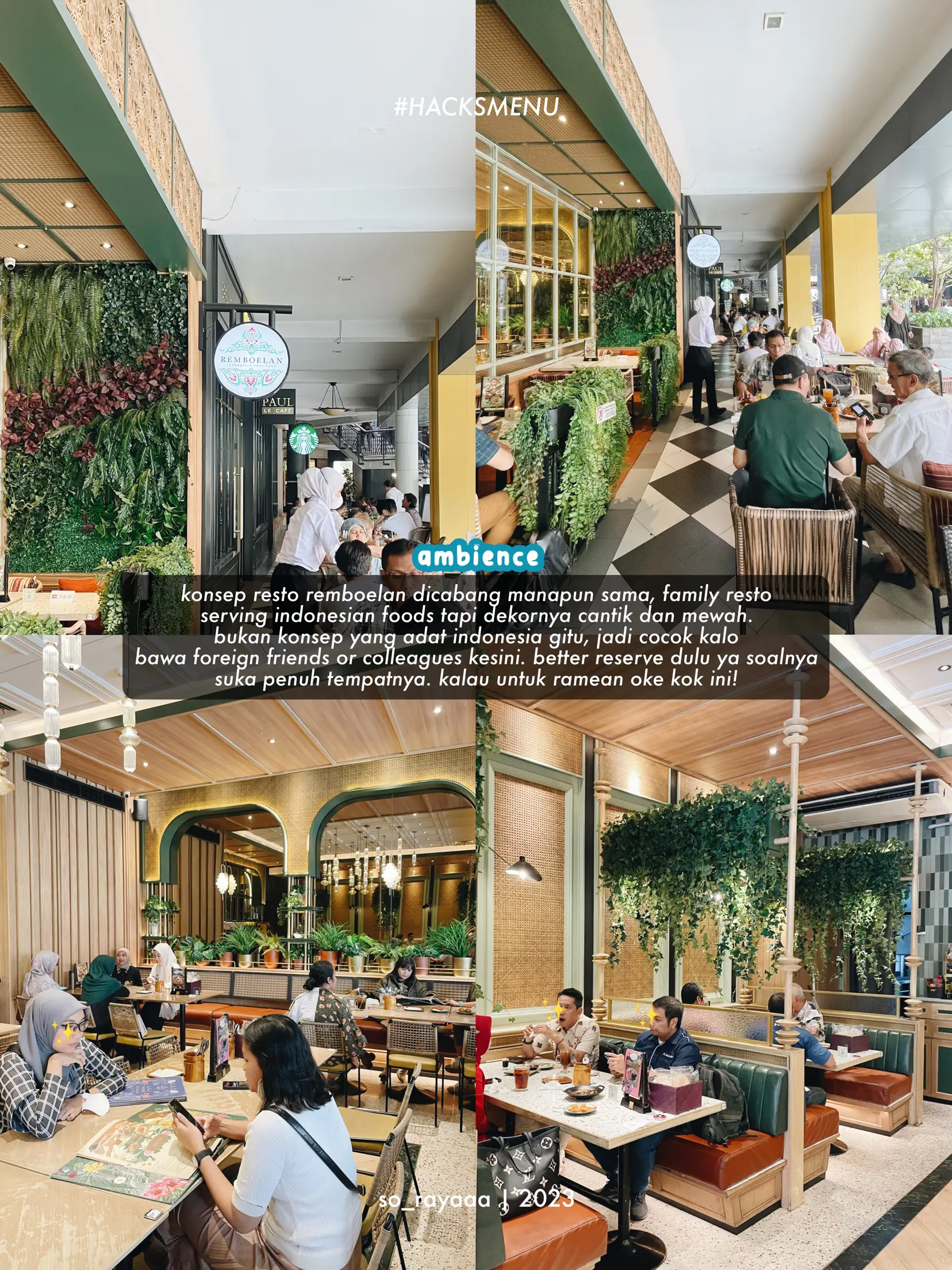 KEBANYAKAN MENU! MAKAN APA DI REMBOELAN? 🤔 | Galeri diposting oleh ...