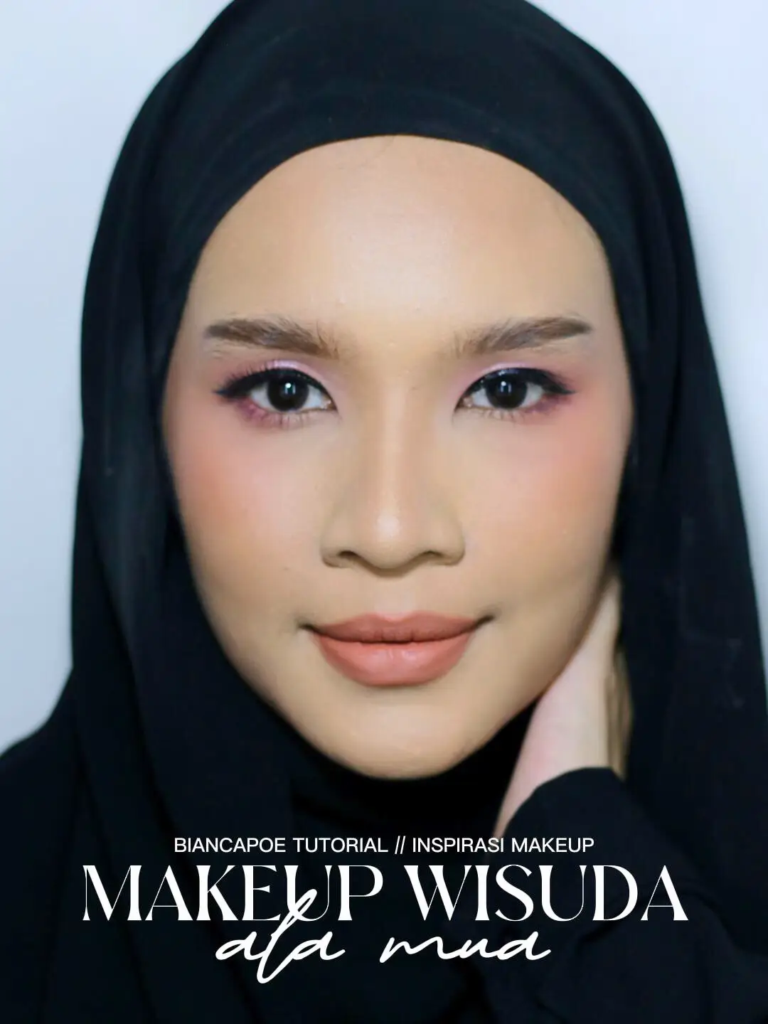Tutorial Makeup Natural Dan Hijab Style Untuk Pesta Atau Wisuda | Saubhaya Makeup