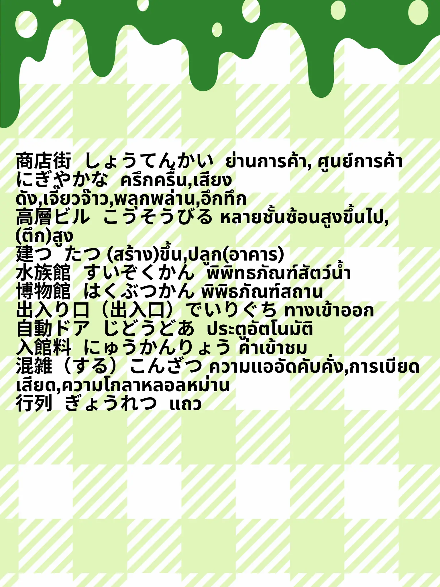 แชร์ 2000 ศัพท์ JLPT N3 chapter 4 (S1) | แกลเลอรีที่โพสต์โดย Miyaokechannel | Lemon8